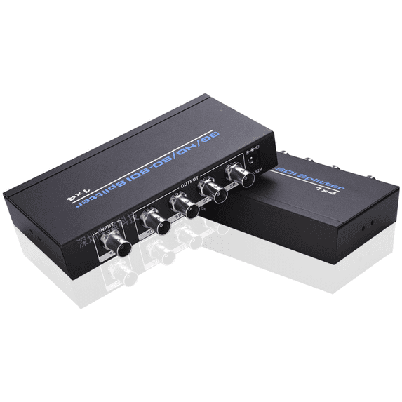SDI Splitter 1x2 1x4 SD-SDI HD-SDI 3G-SDI SDI Splitter 1 In to 2 Out ...