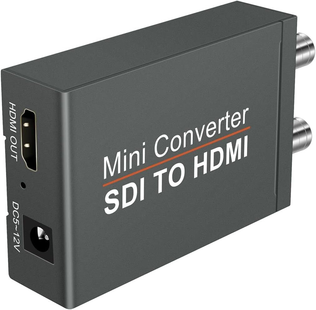 SDI to HDMI Converter, SDI to HDMI Audio De-embedder Support 3G-SDI, HD ...