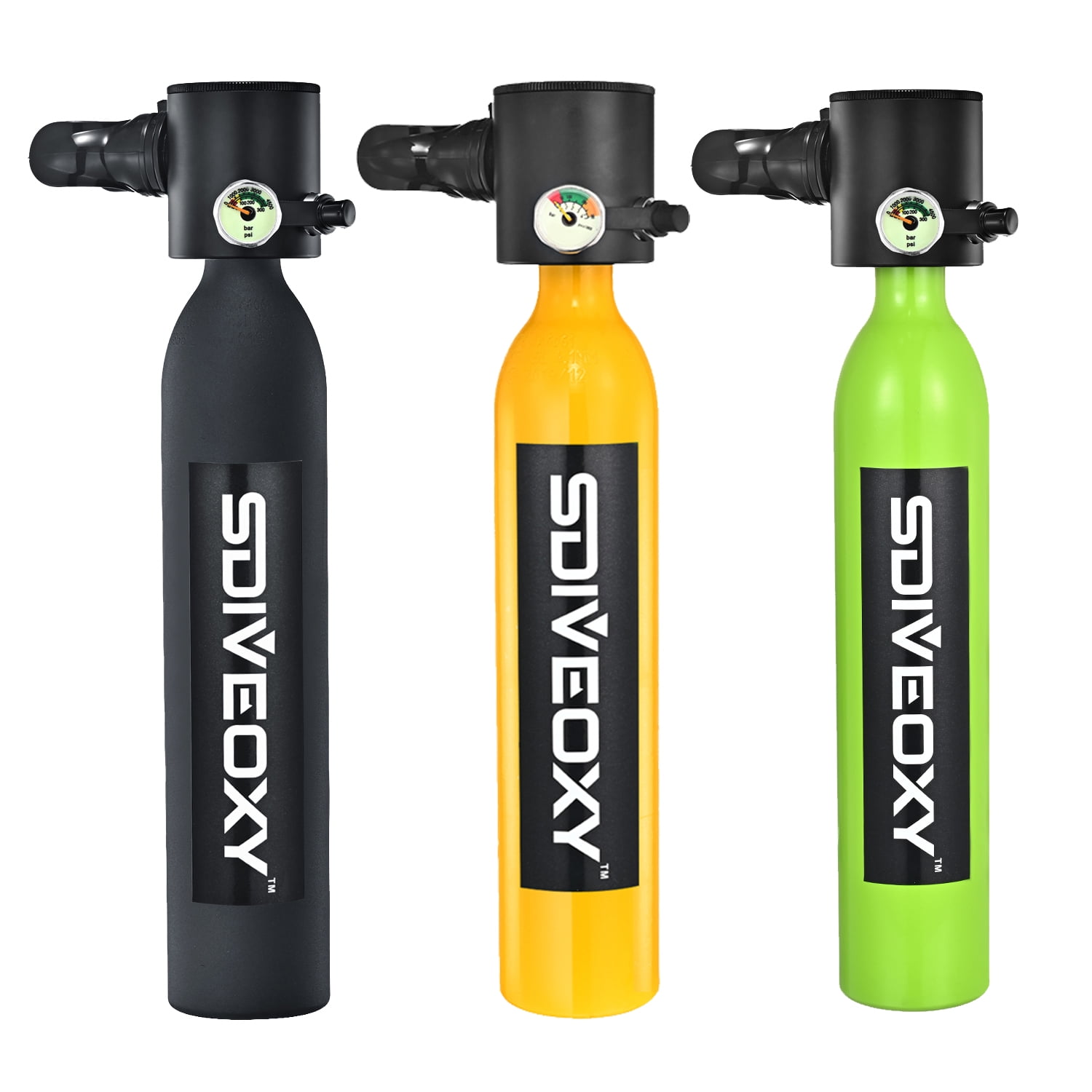 SDIVEOXY 0.5L Portable Underwater Breathing Kit - Scuba Diving Oxygen Tank - Walmart.com