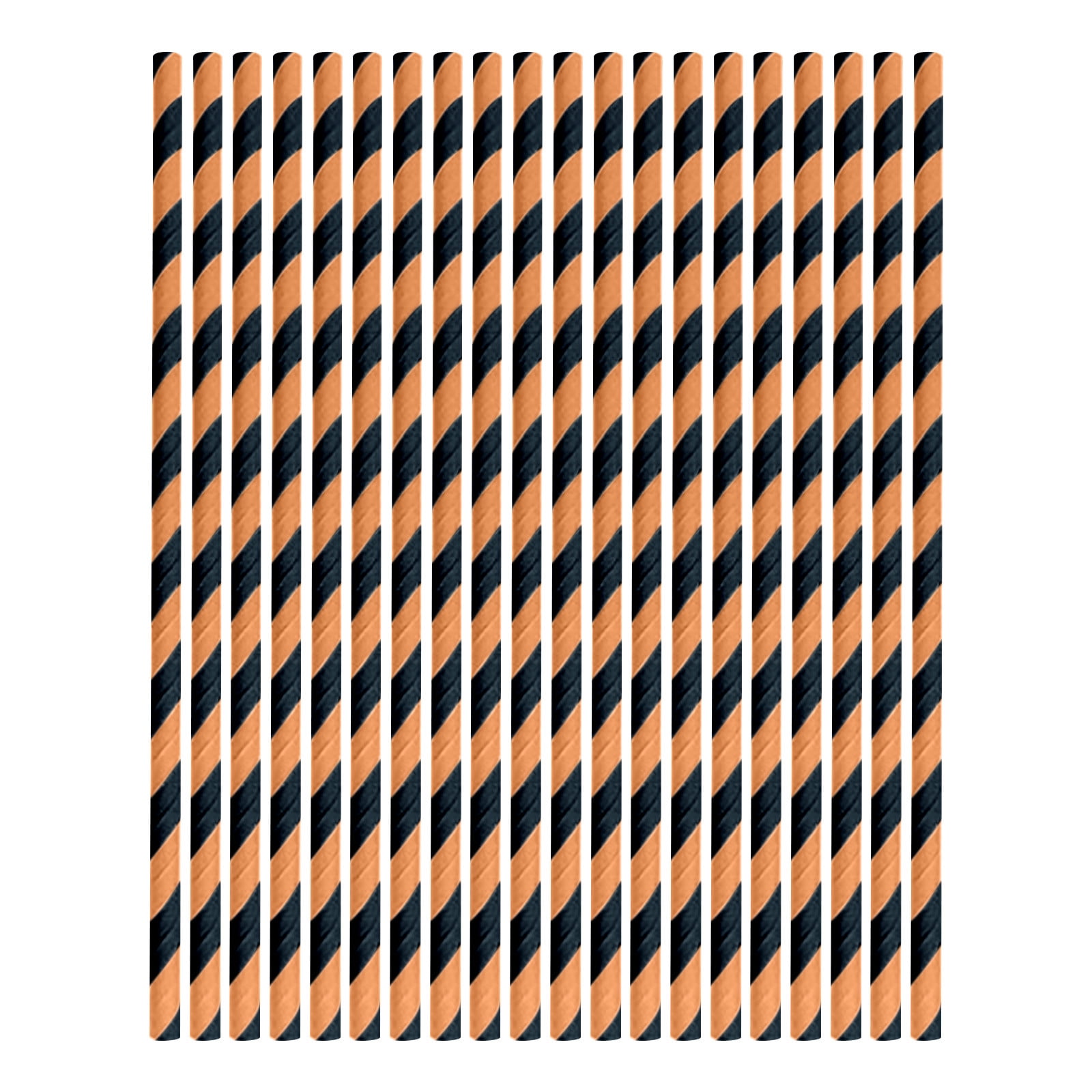 SDJMa 100 Pcs Stripes Disposable Straws Drinking Paper Straws For ...