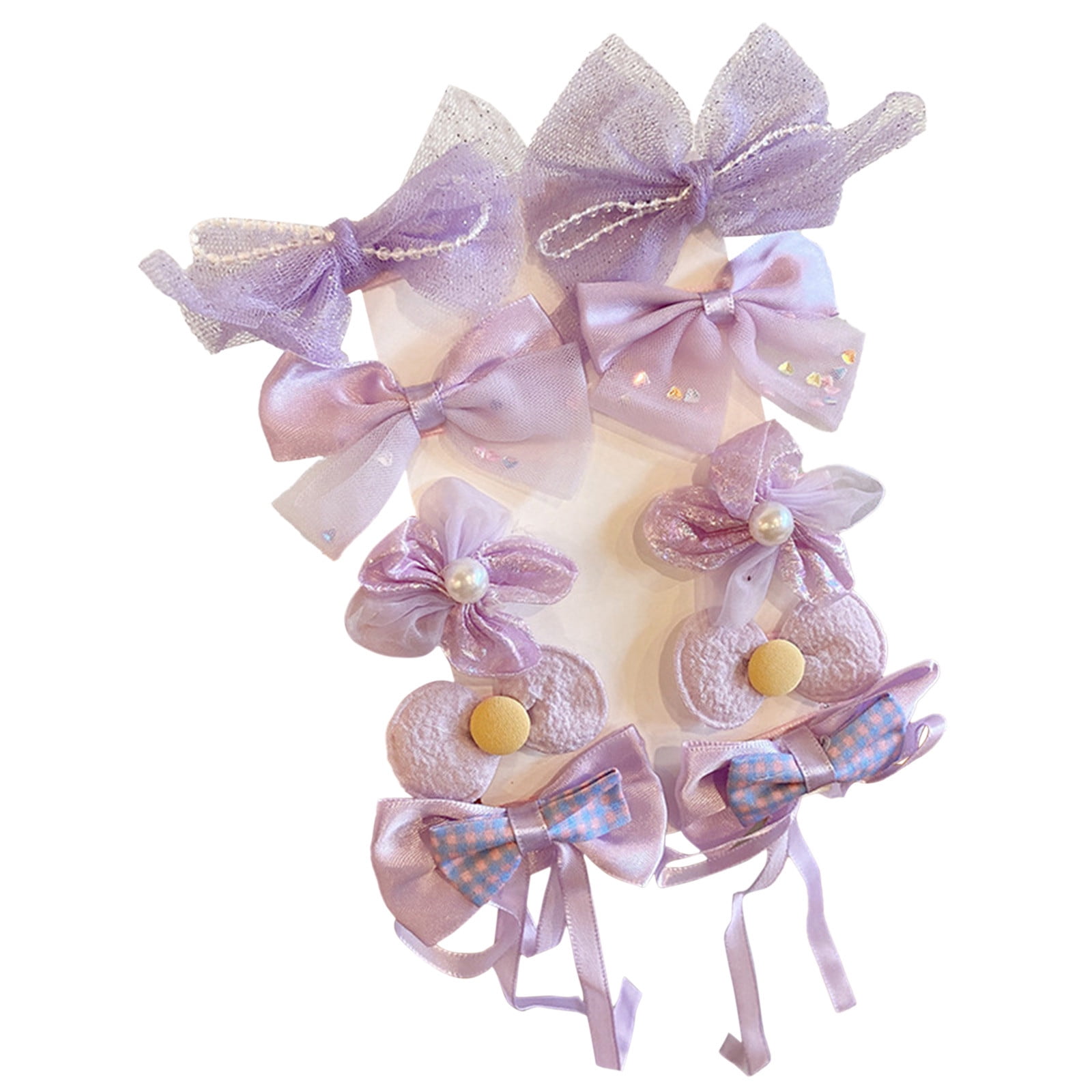 SDJMa 10PCS Baby Girls Hair Bows Clips Hair Barrettes Accessory for ...