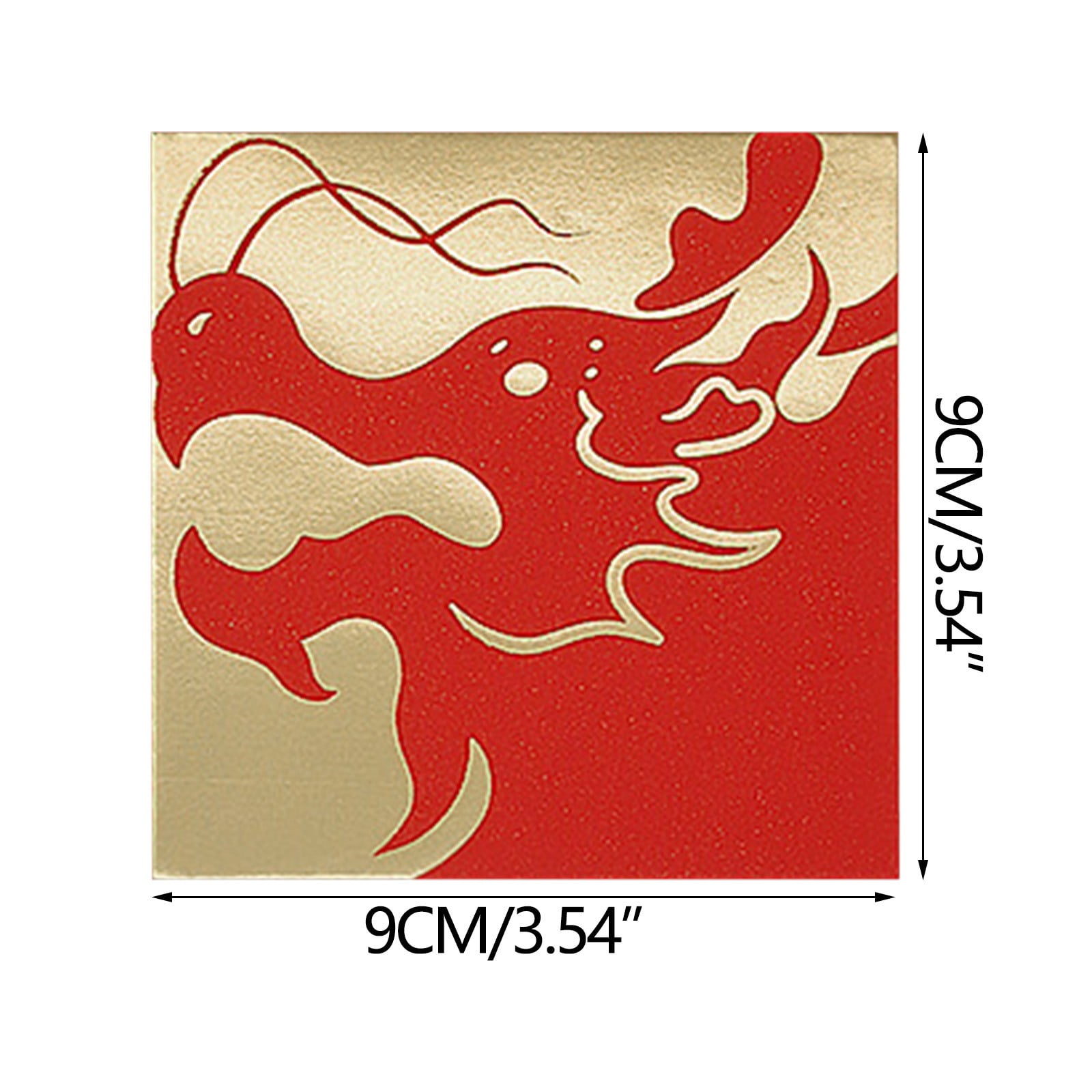 SDJMa 10pcs Chinese Red Envelopes - 2024 Traditional Hong Bao with ...