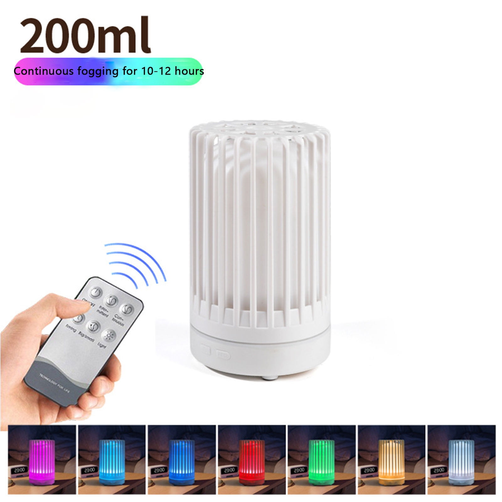 SDJMa 200ml Essential Oil Diffuser for Small Room, Aromatherapy ...