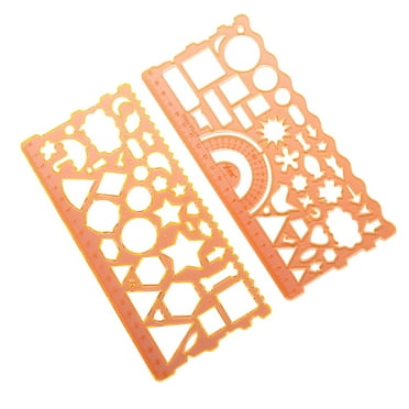 Mr. Pen- 6 Pc French Curve & Template Ruler Set, Drafting & Geometry ...