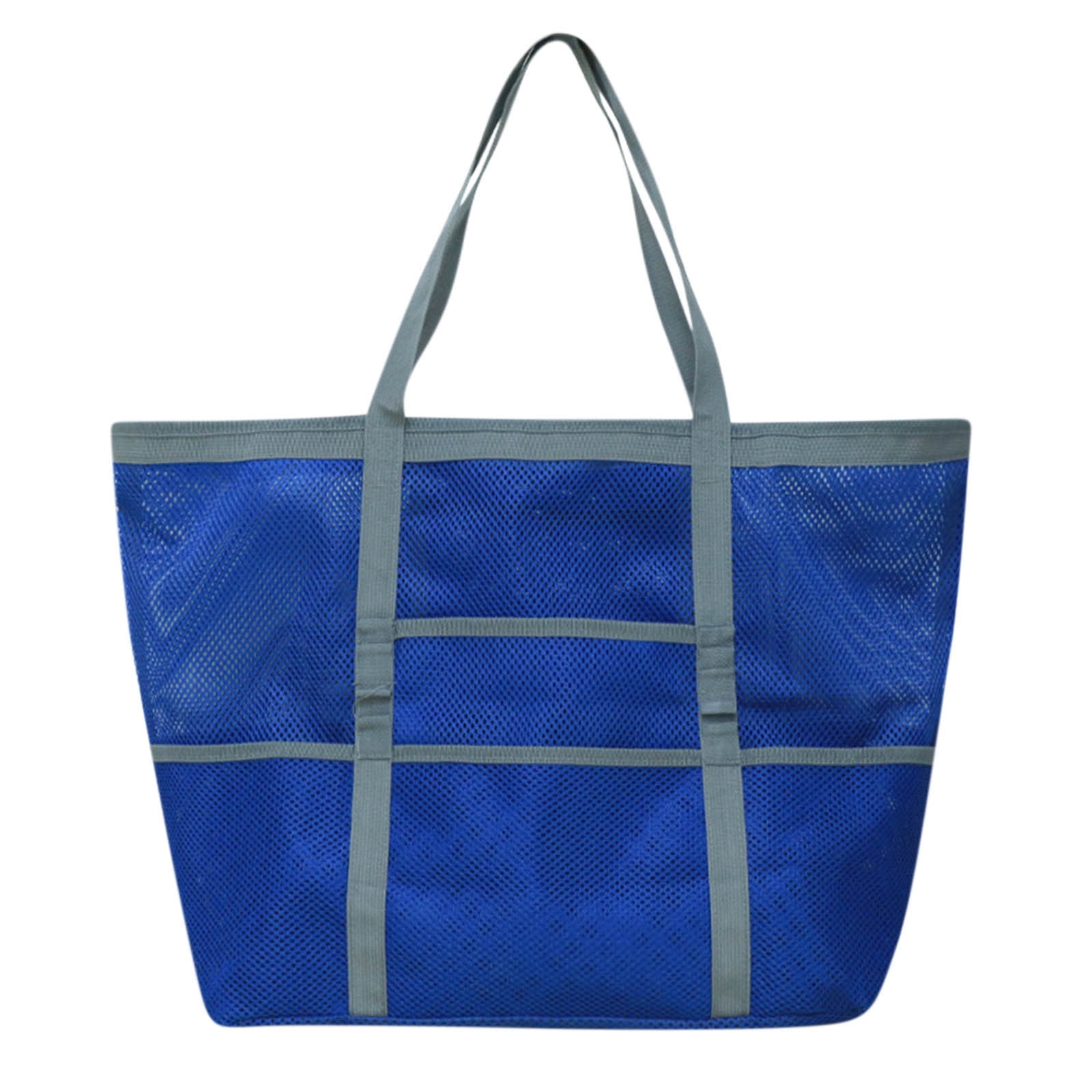 SDJMa 35L Large Beach Bag Pool Bags, 8 Pockets Quick Dry Mesh Beach ...