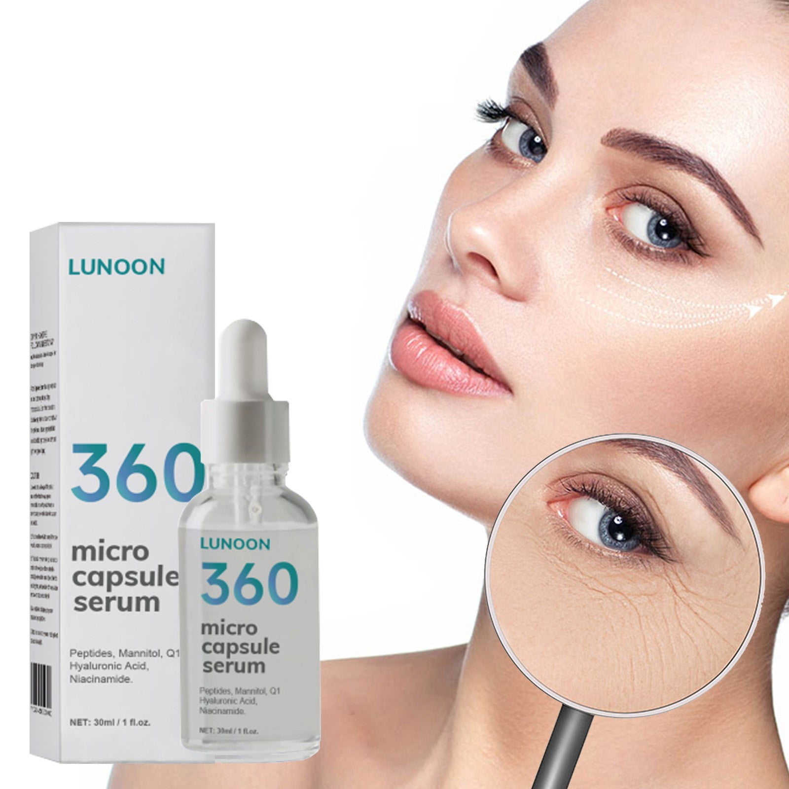 SDJMa 360 Micro Capsule Serum - Anti-wrinkle Serum With Hyaluronic ...
