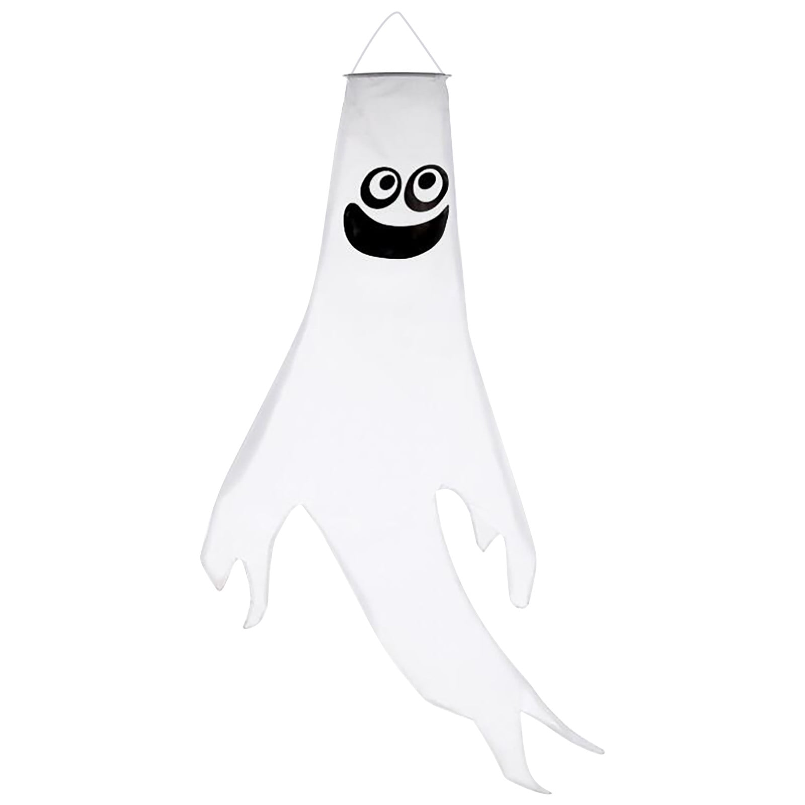 SDJMa 47 Inch Halloween Ghost Windsocks Hanging Flag Windsocks for Home ...