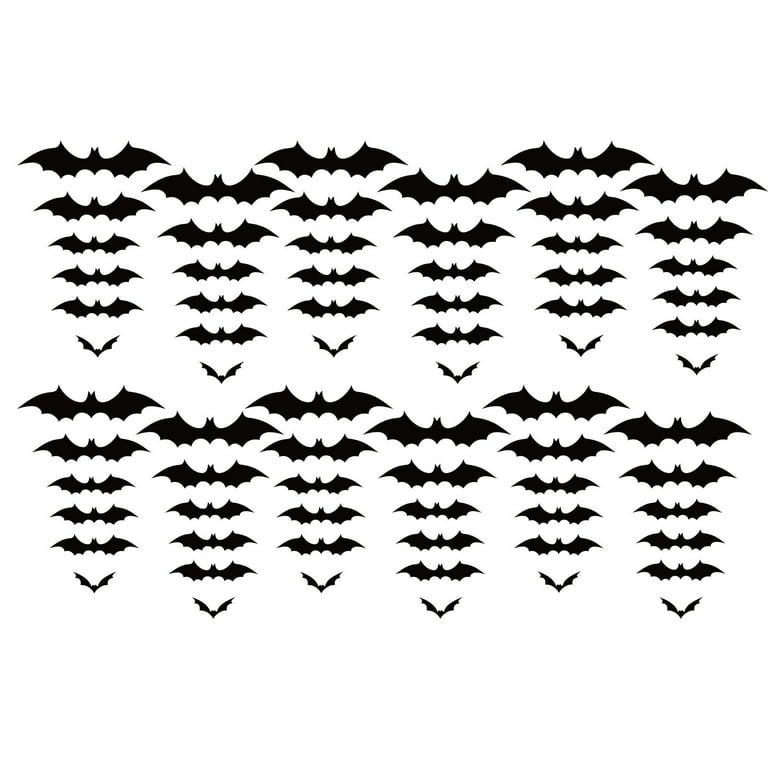 printable bats for wall