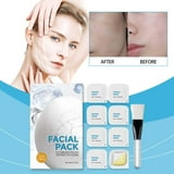 SDJMa 8 Pcs Clay Facial Mask Set, Travel Size Pore Tightening Lifting ...