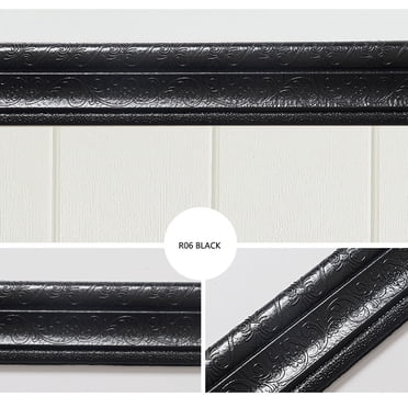 Chiccall 90x3 Self-Adhesive Foam Trim, 3D Wall Border for Home, Office ...