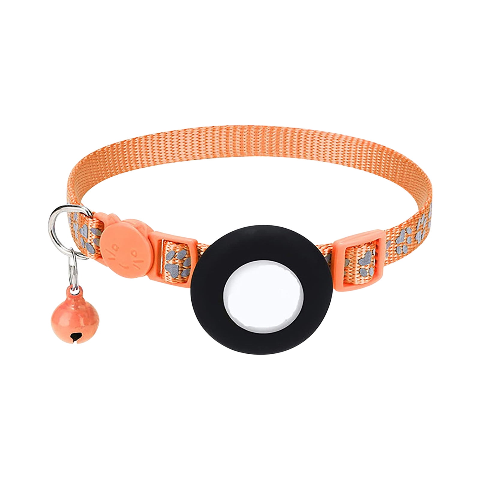 SDJMa Airtag Cat Collar Breakaway, Reflective Kitten Collar with Air ...