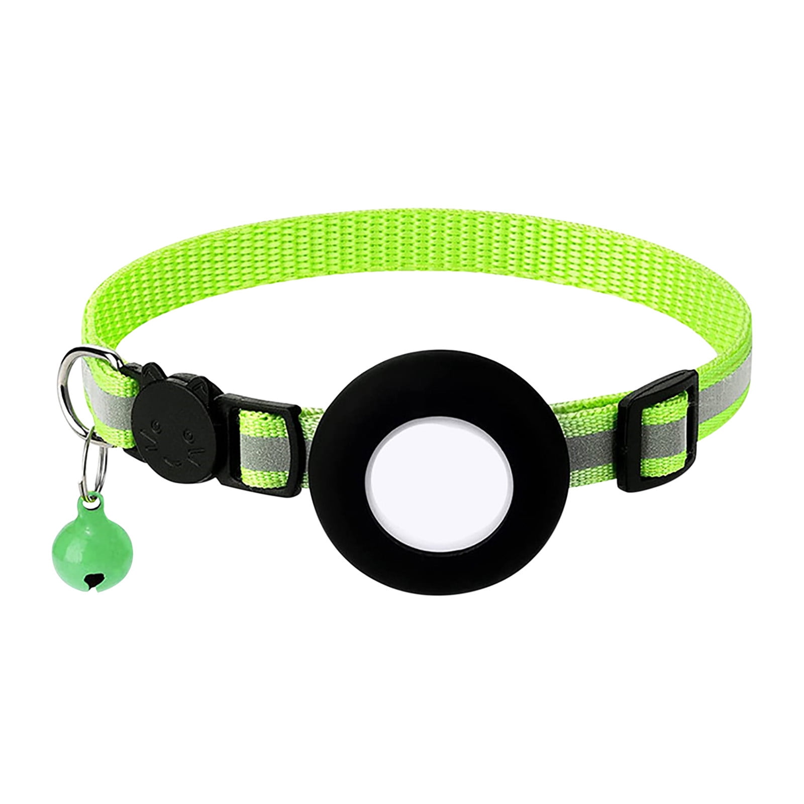 SDJMa Airtag Cat Collar Breakaway, Reflective Kitten Collar with Air ...