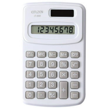 HBBKVI Standard Function Basic Calculator, Digits Desktop Calculator with Large LCD Display and ...