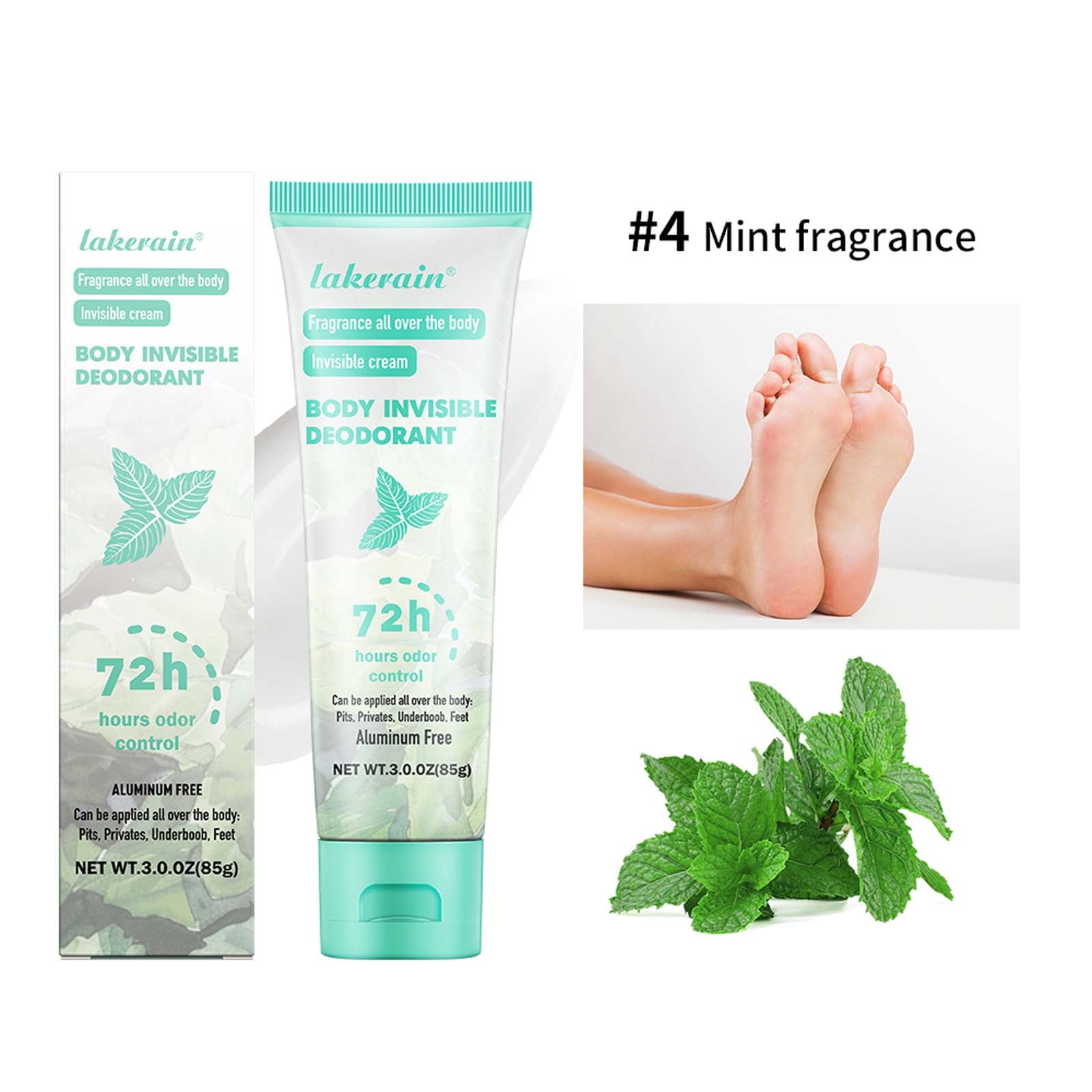 SDJMa Body Deodorant And Body Ointment,72 Hour Refreshing ...