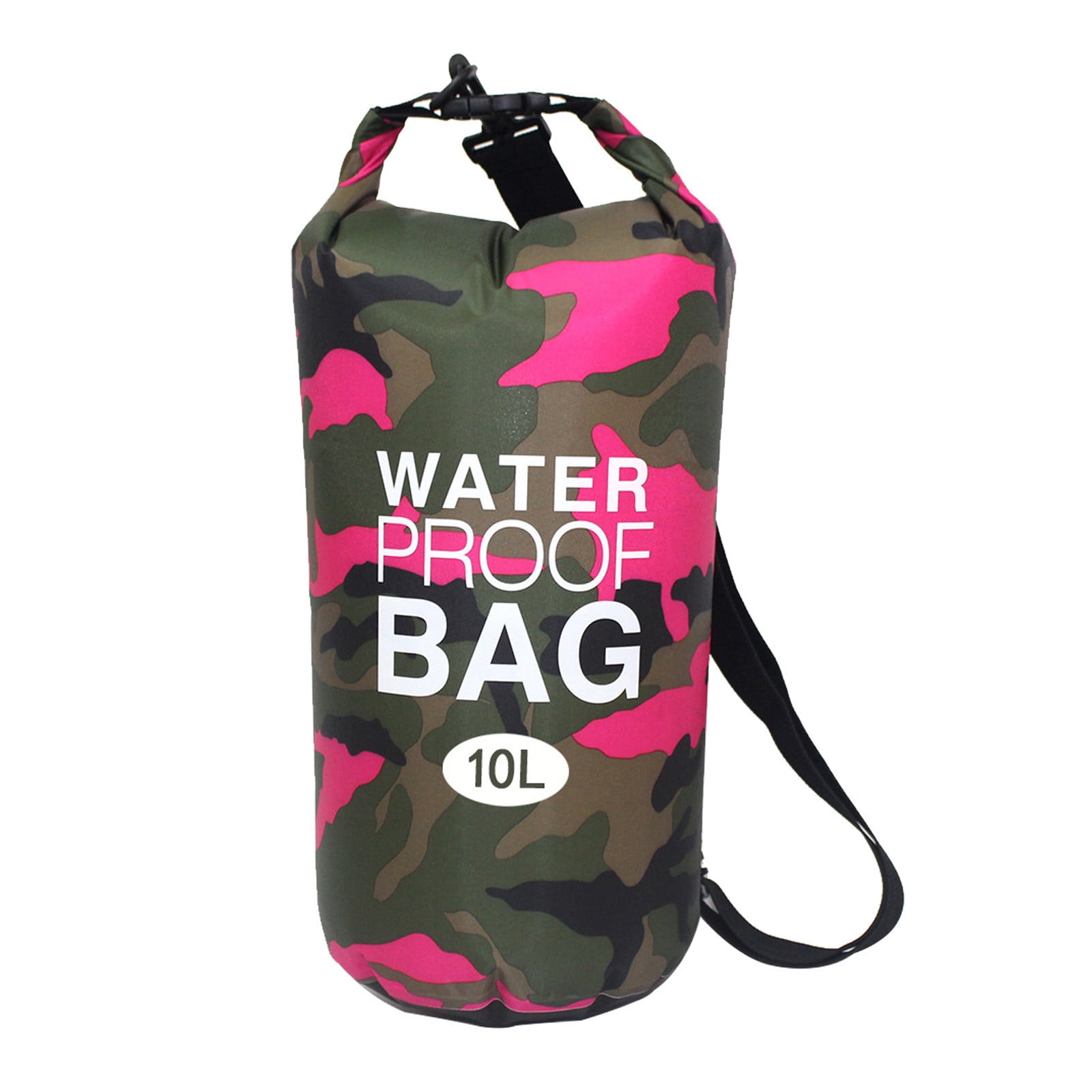 SDJMa Camouflage Floating Waterproof Dry Bag Backpack, Roll Top Dry Bag ...