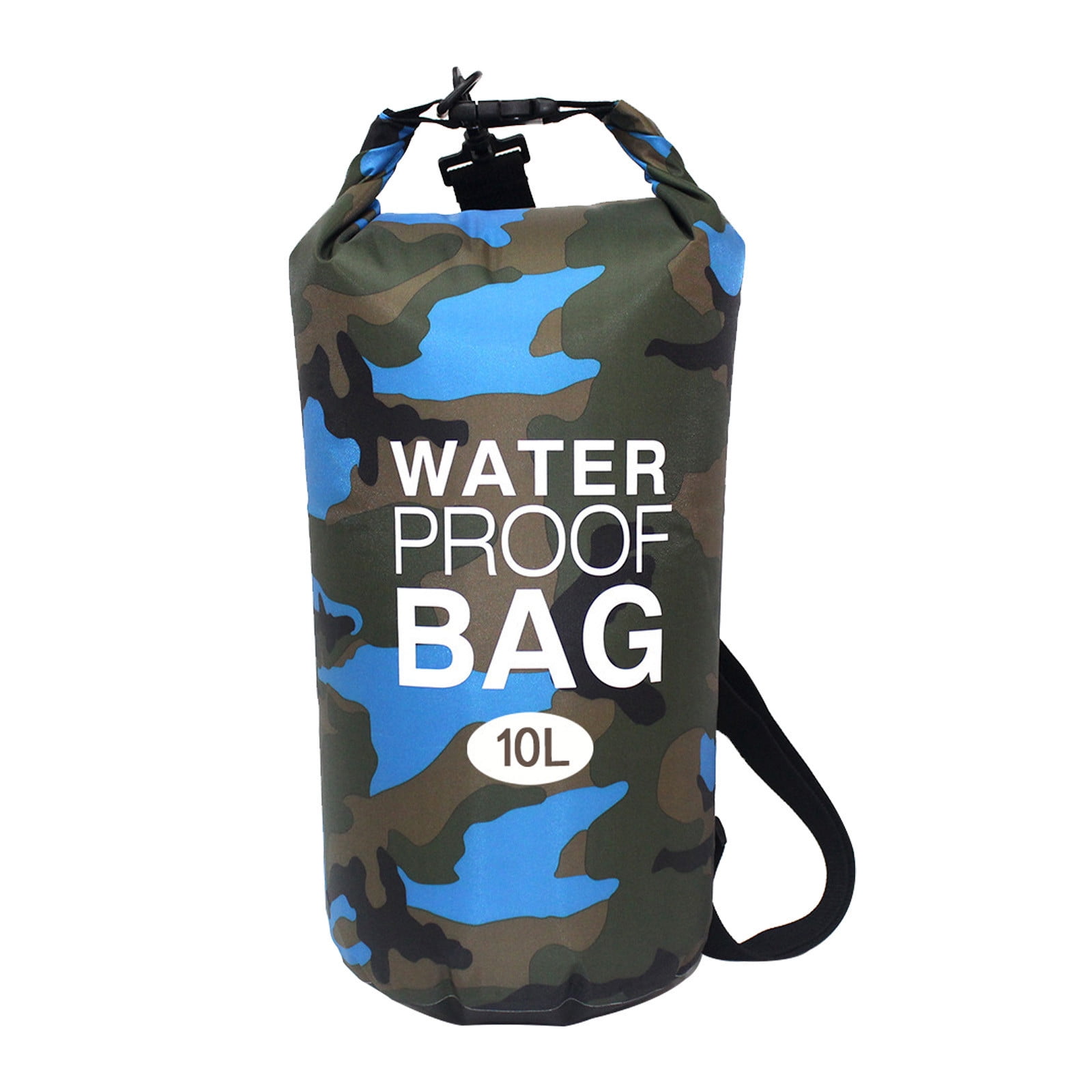 SDJMa Camouflage Floating Waterproof Dry Bag Backpack, Roll Top Dry Bag ...