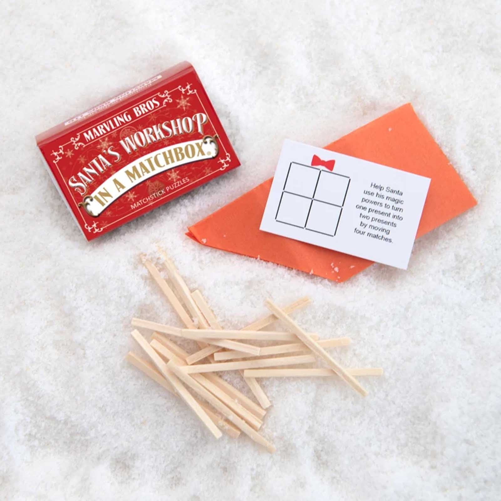 SDJMa Christmas Matchstick Puzzle Games, Teaser Puzzles, Montessori ...