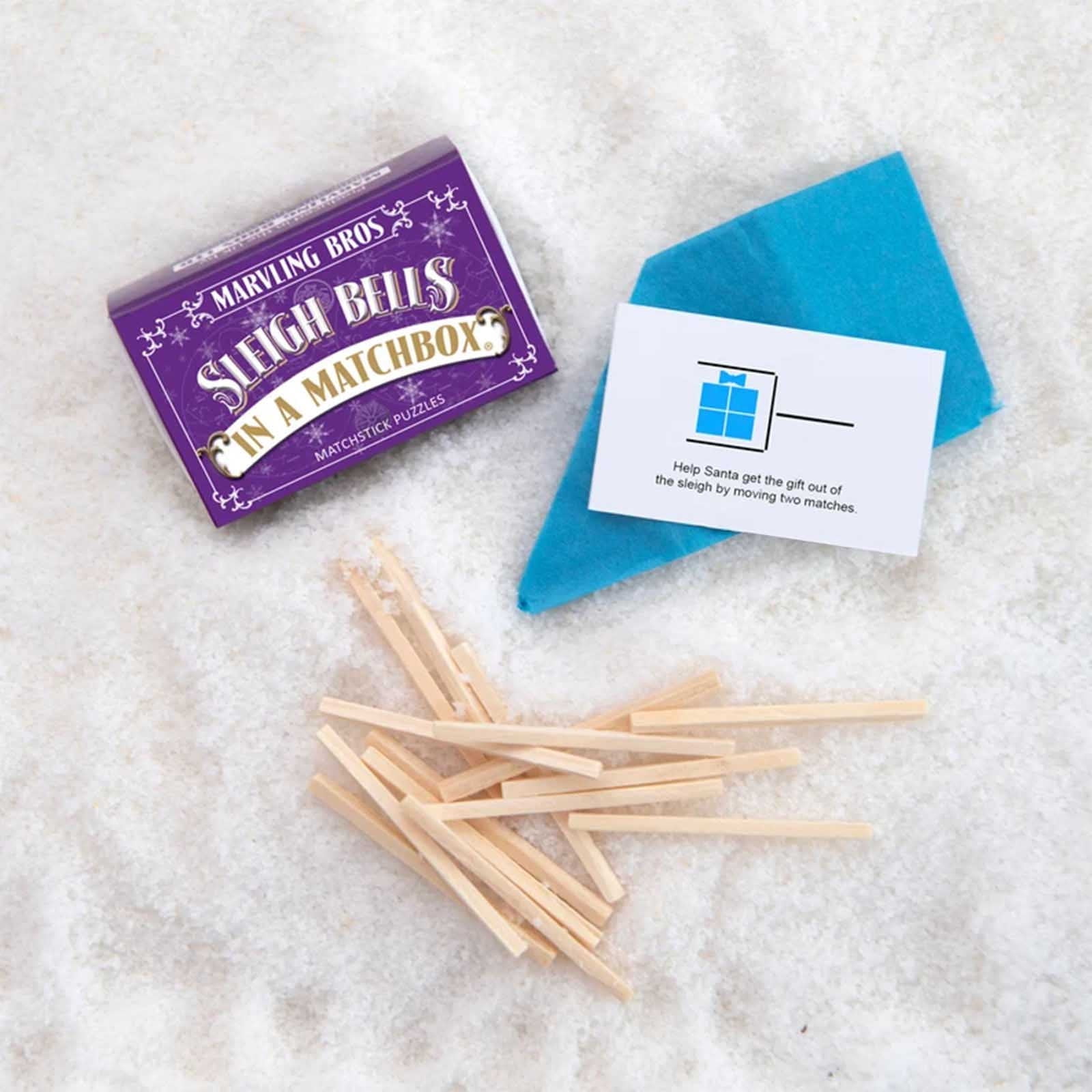 SDJMa Christmas Matchstick Puzzle Games, Teaser Puzzles, Montessori ...