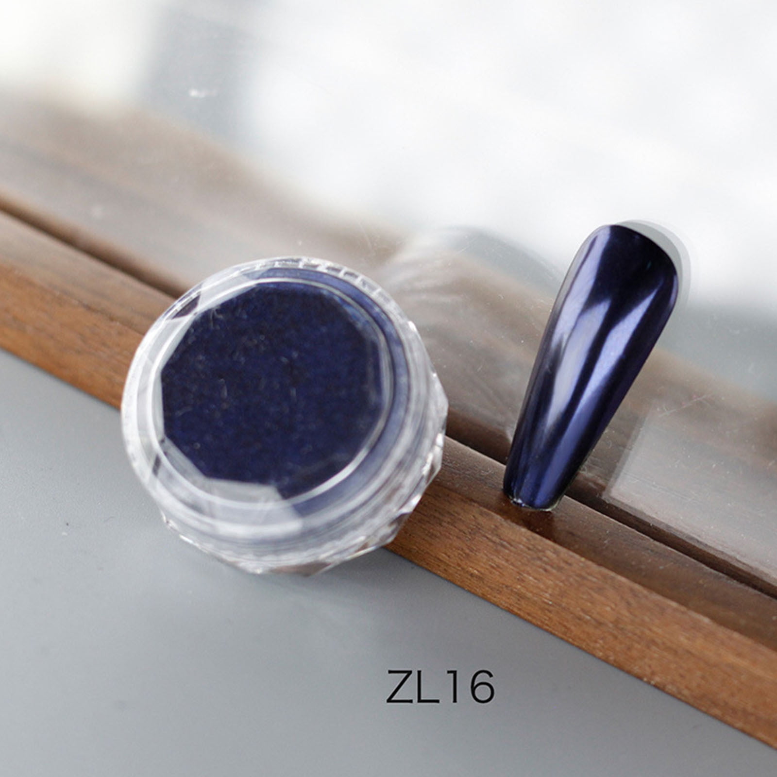 SDJMa Chrome Nail Powder Metallic Mirror Effect Nail Powder Nail Art ...