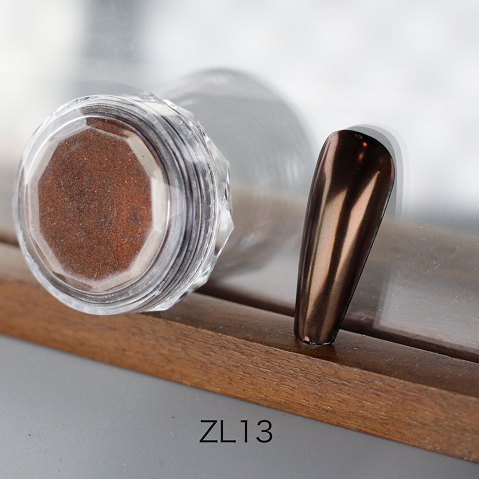 SDJMa Chrome Nail Powder Metallic Mirror Effect Nail Powder Nail Art ...