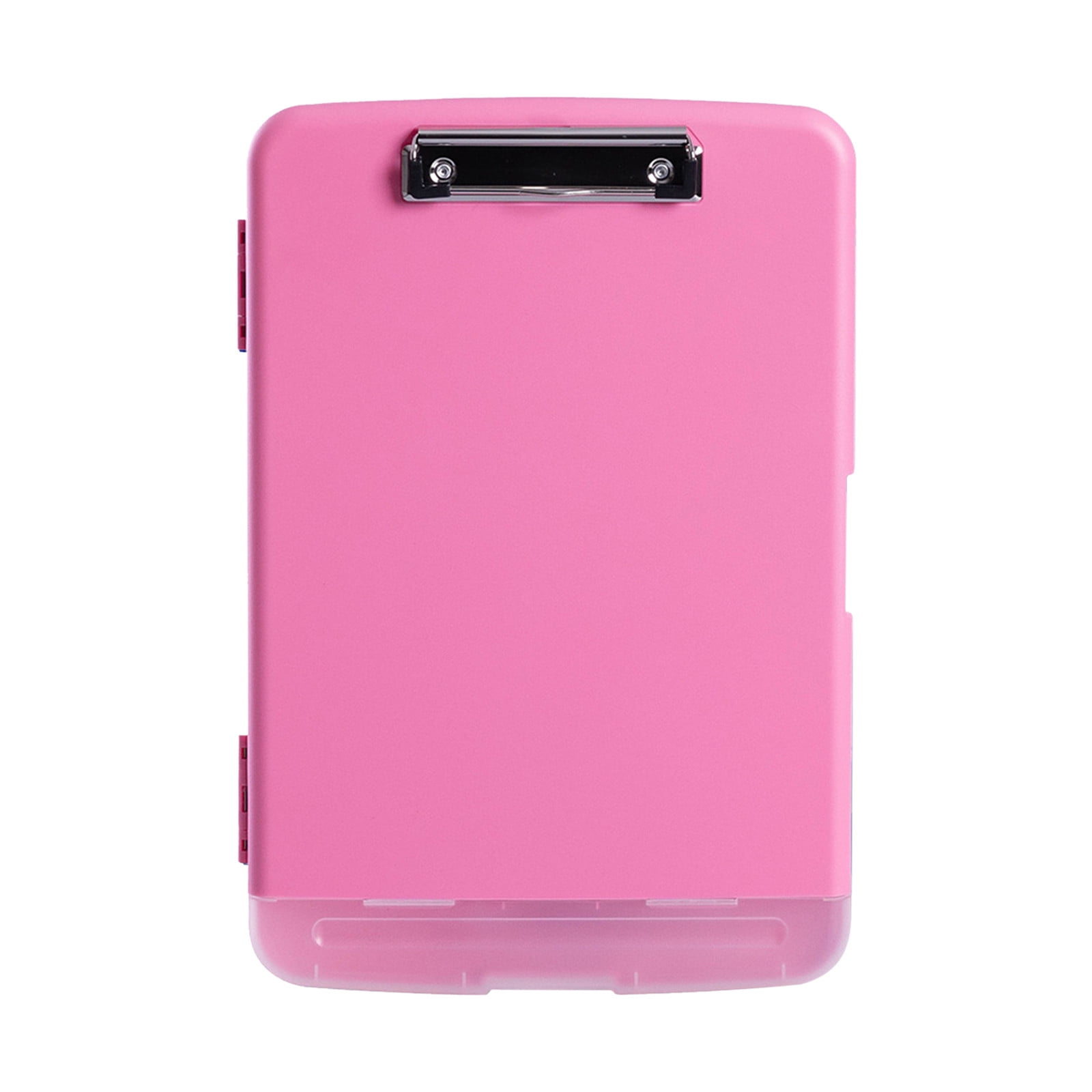 SDJMa Clipboard with Storage, Heavy Duty Side-Opening Plastic Storage ...