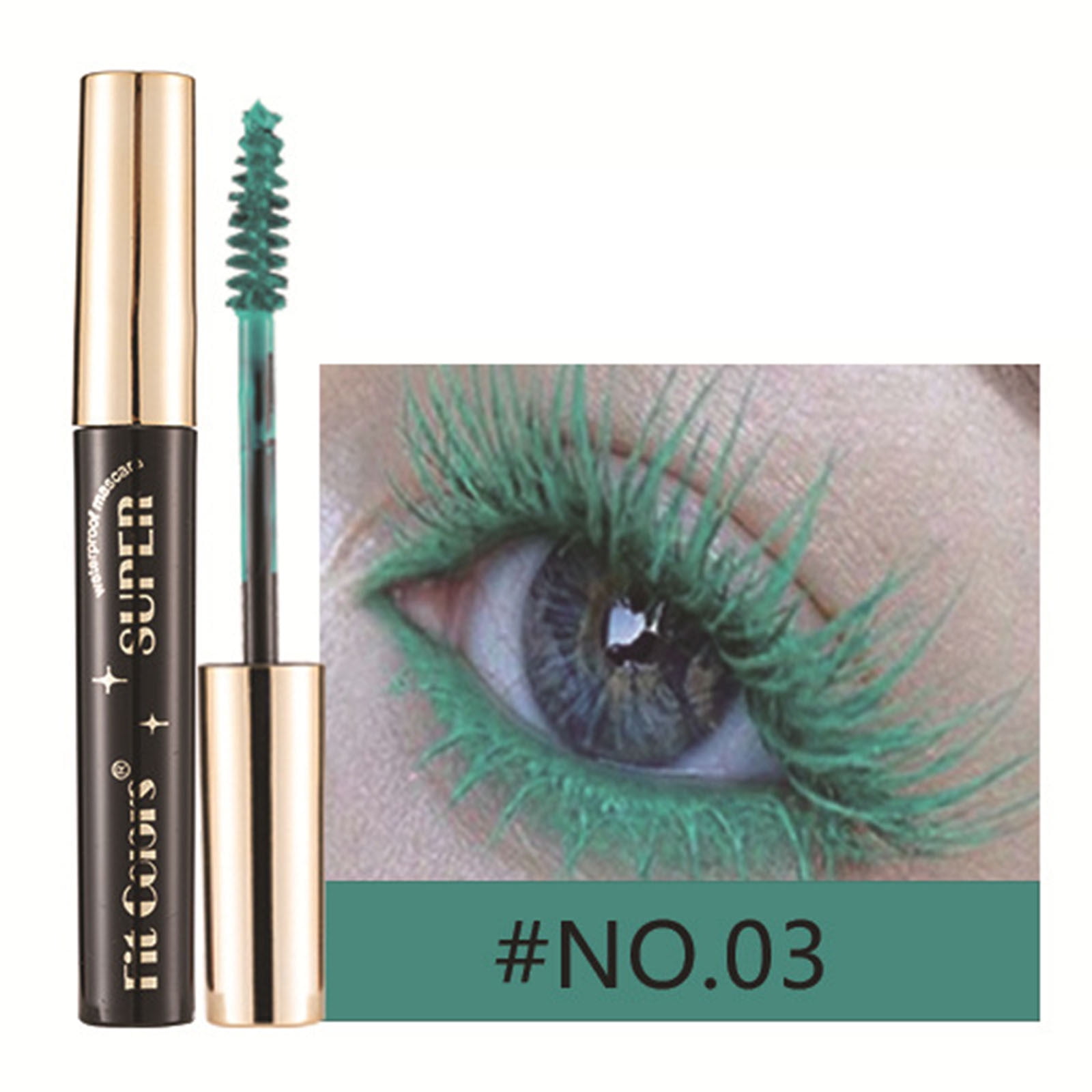 SDJMa Colored Mascara for Eyelashes Set,Colorful Waterproof Mascara for ...