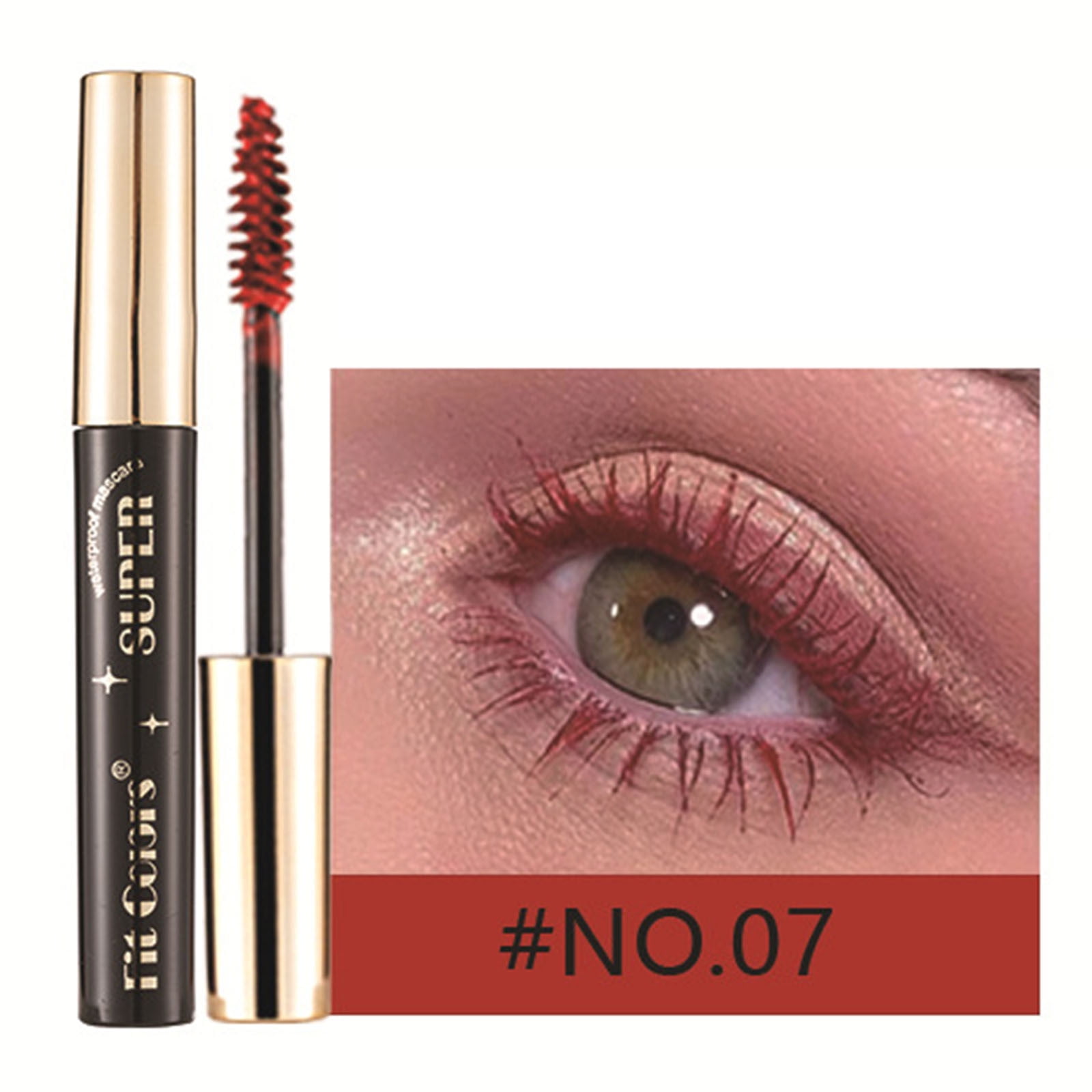 SDJMa Colored Mascara for Eyelashes Set,Colorful Waterproof Mascara for ...