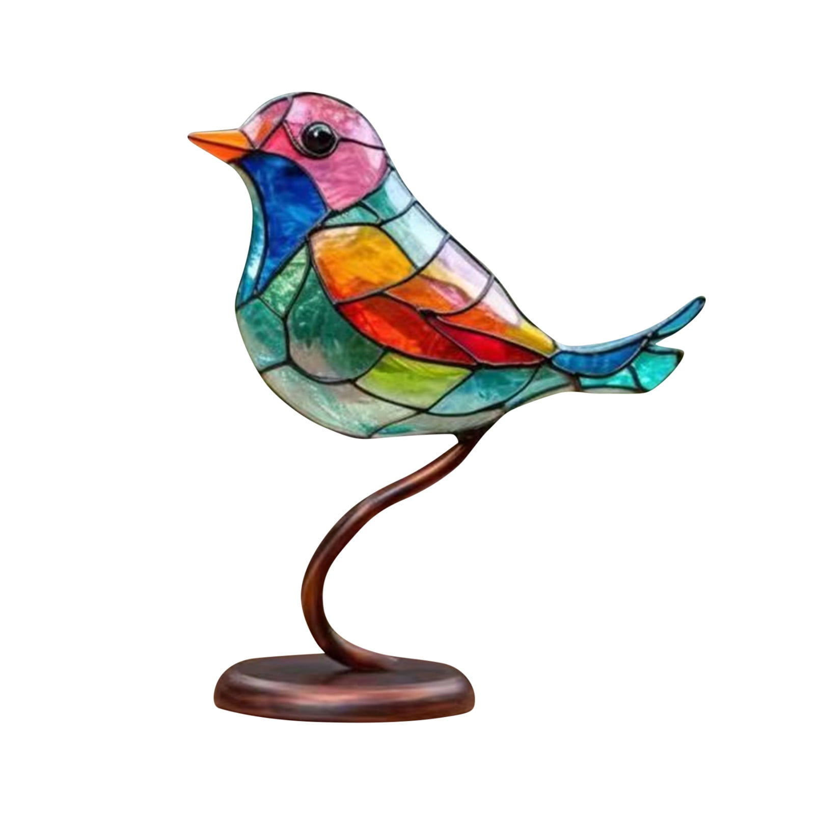 SDJMa Colorful Birds Ornament Tabletop Bird Decoration Home Decor Gift ...