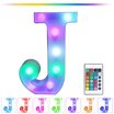 Magik Light up Letter LED Alphabet Number Symbol Plastic Battery ...