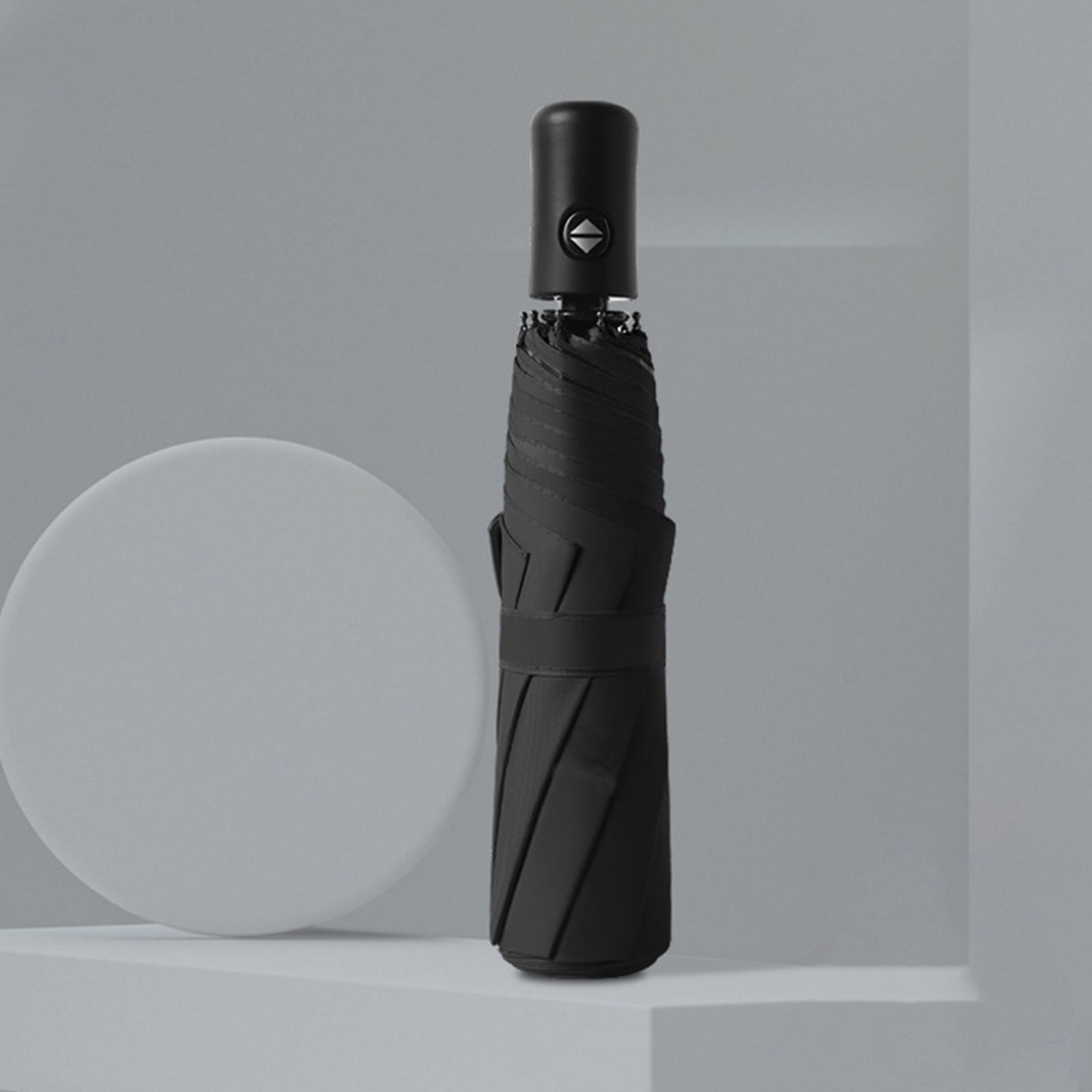 SDJMa Compact Travel Umbrella for Rain Portable Automatic Open and ...