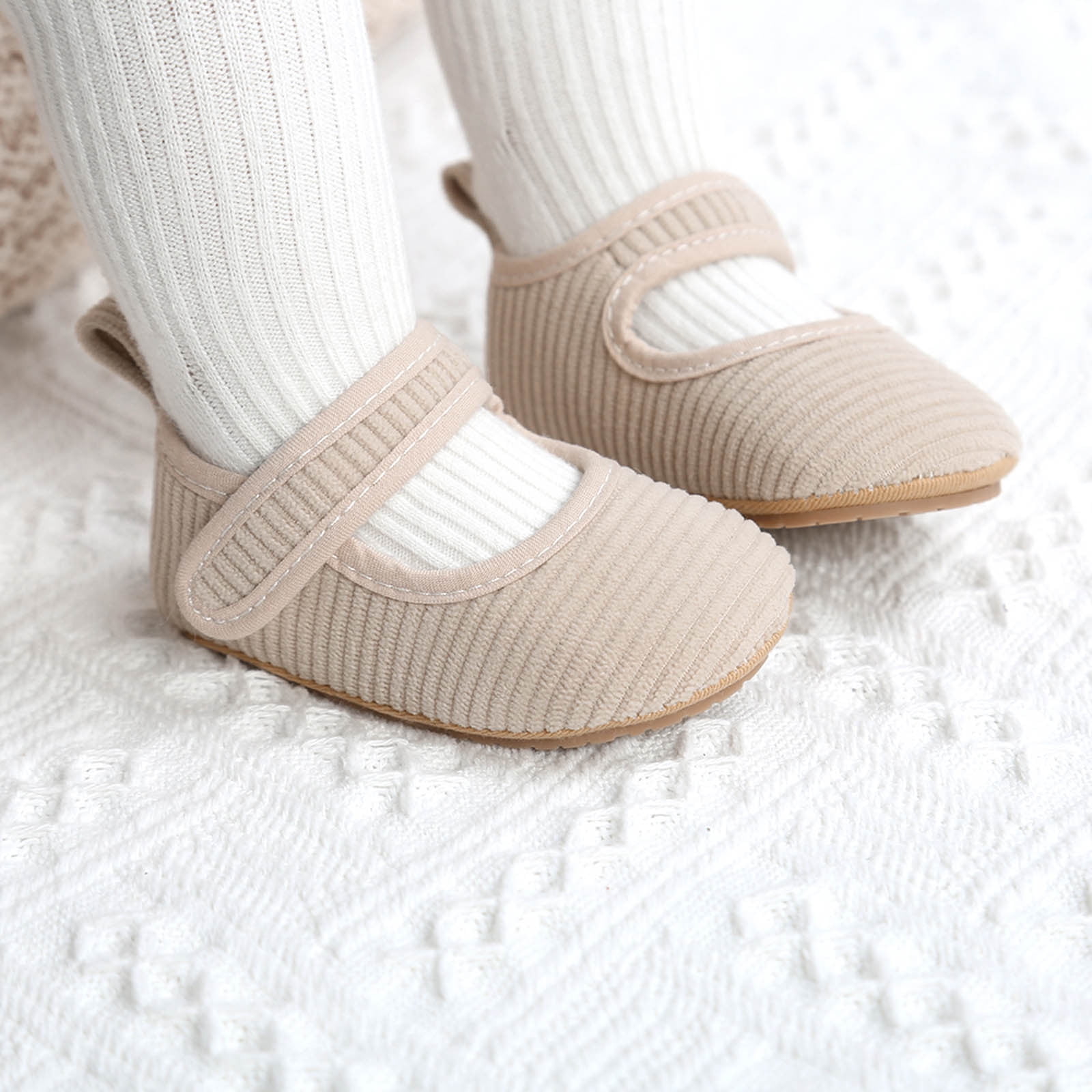 Herrnalise Corduroy Baby Infant Kids Girl Soft Sole Crib Toddler ...