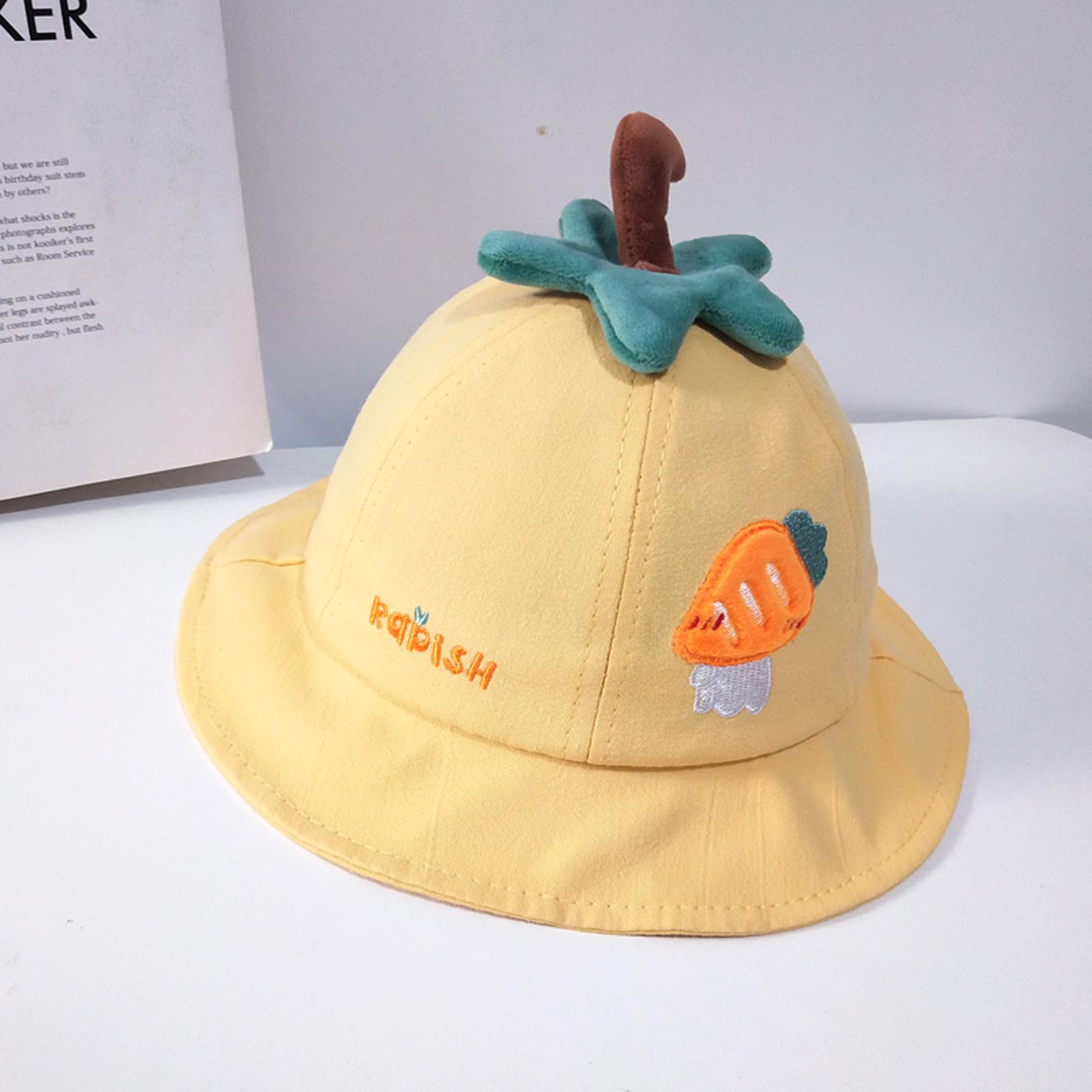 Herrnalise Cute Summer Bucket Hat Fruit Outdoor Unisex Kids Children ...