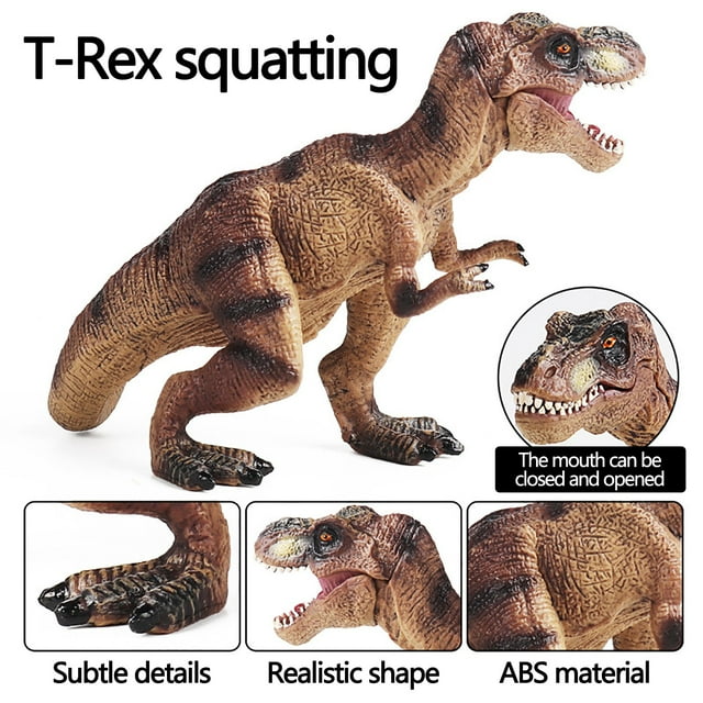 SDJMa Dinosaur Toy Tyrannosaurus Rex, Realistic Dinosaur Figure T-Rex ...