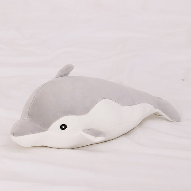 SDJMa Dolphin Plush Hugging Pillow, Soft Large Dolphins Stuffed Animal ...
