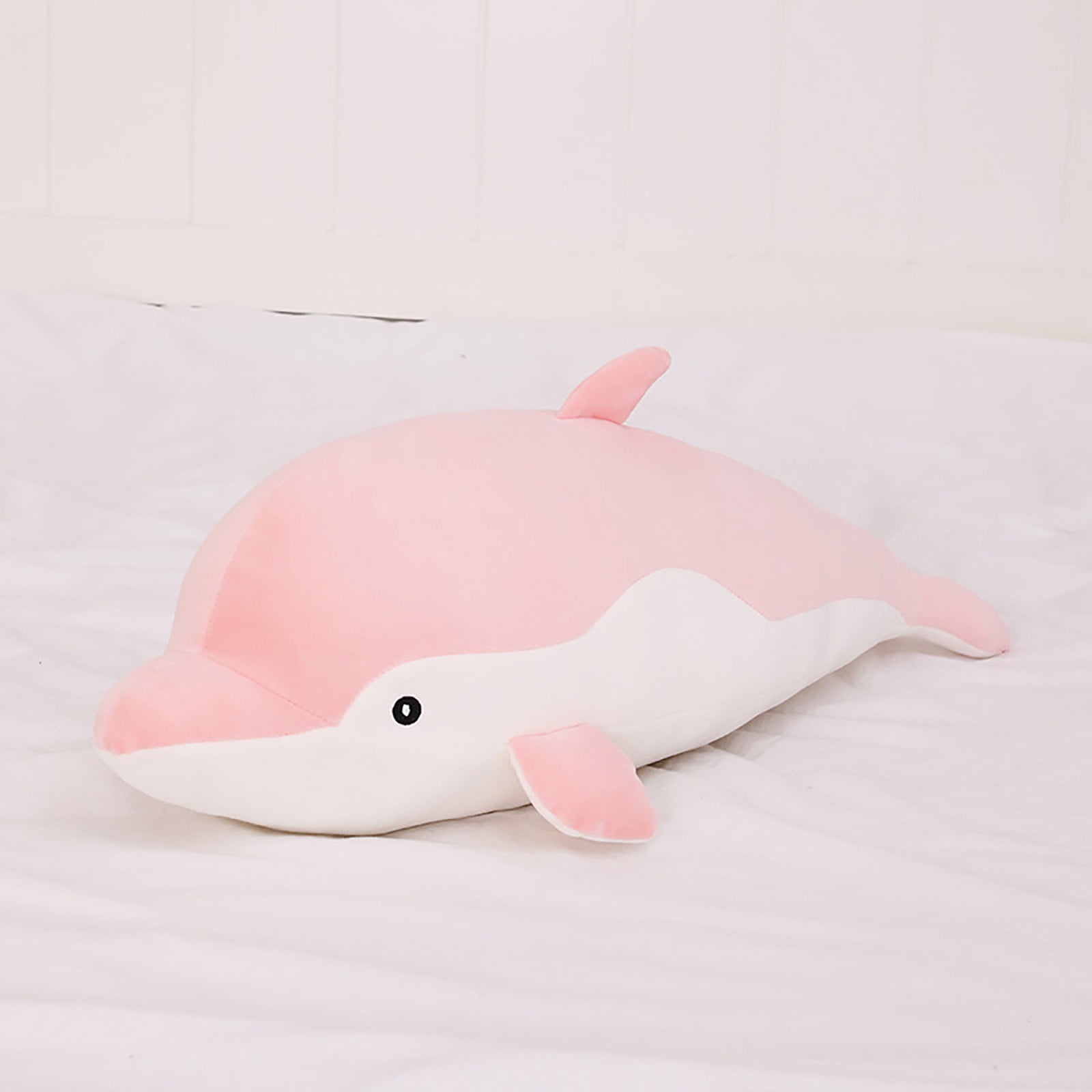 SDJMa Dolphin Plush Hugging Pillow, Soft Large Dolphins Stuffed Animal ...