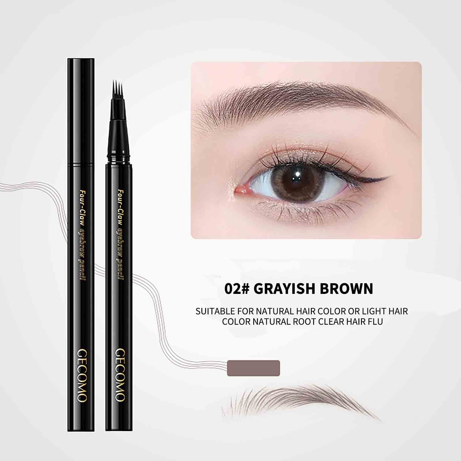 SDJMa Eyebrow Pencil, Liquid Microblading Eyebrow Pen, Waterproof ...