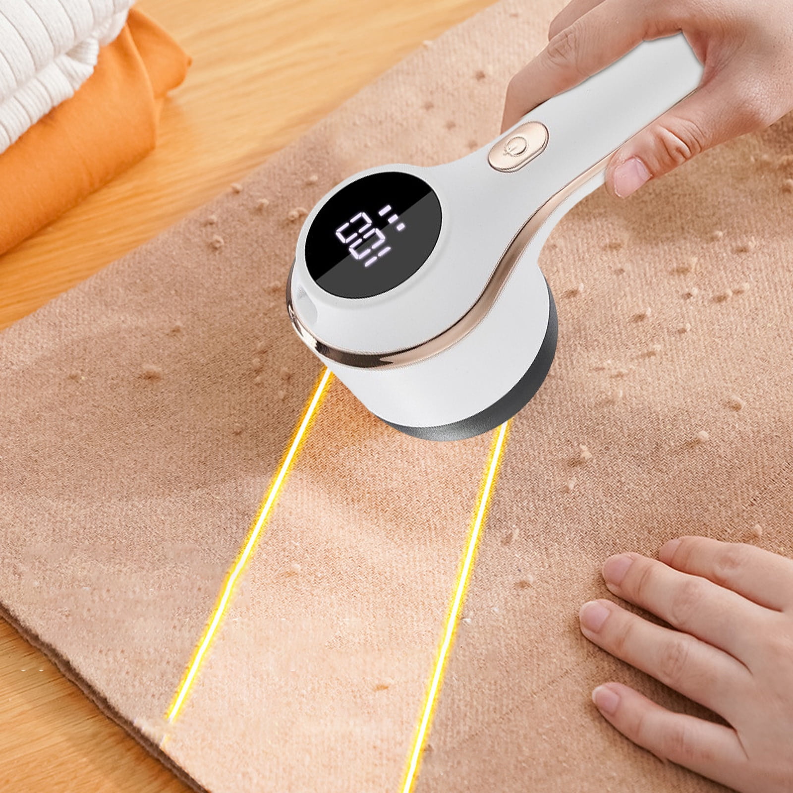 SDJMa Fabric Shaver - Electric Lint Shaver with Digital Display - 3 ...