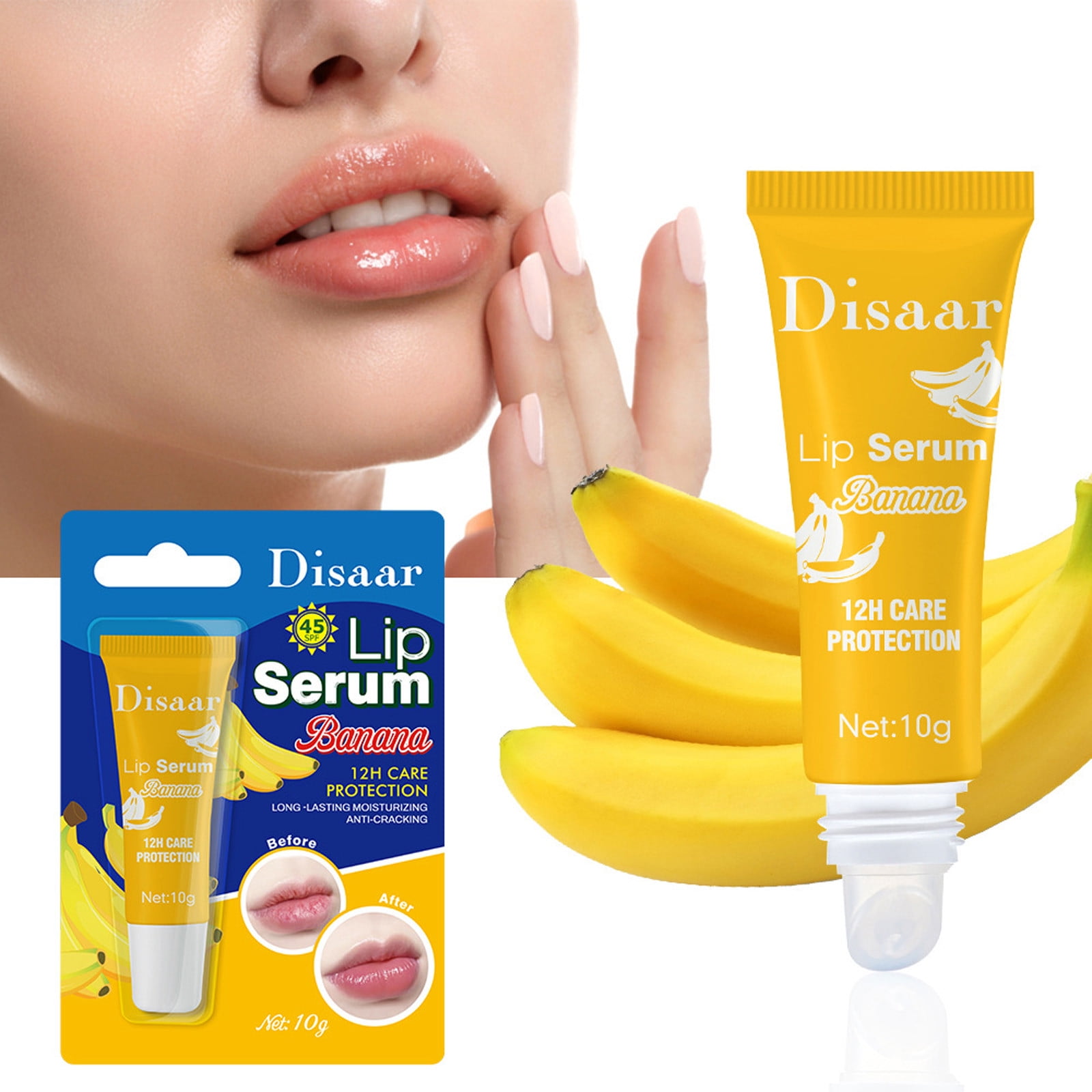 SDJMa Fruit Flavour Lip Balm for Lip Care Chapped Cracked Lips ...