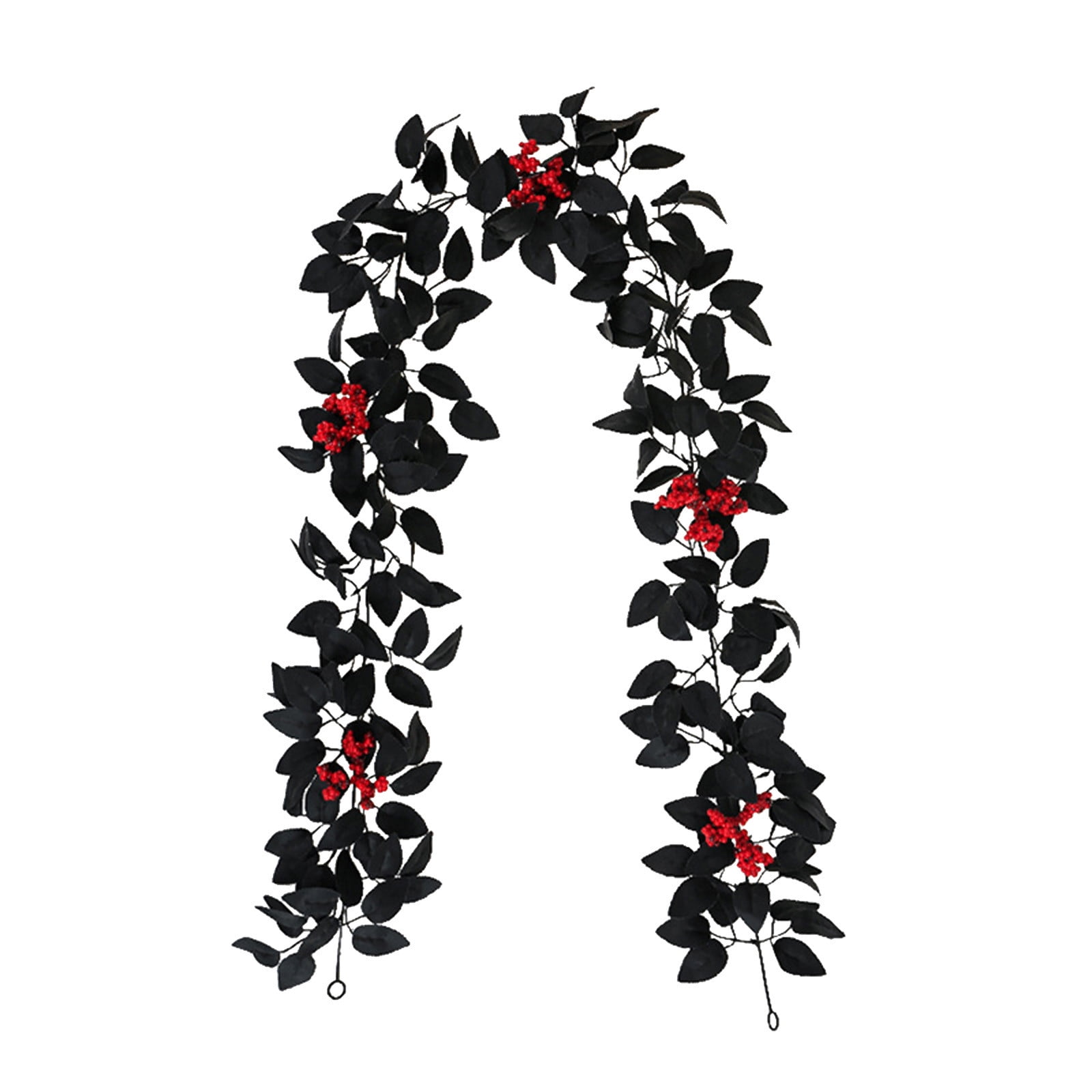 SDJMa Garland Wreath Artificial Autumn Plants Fake Vines Hanging Ivy ...