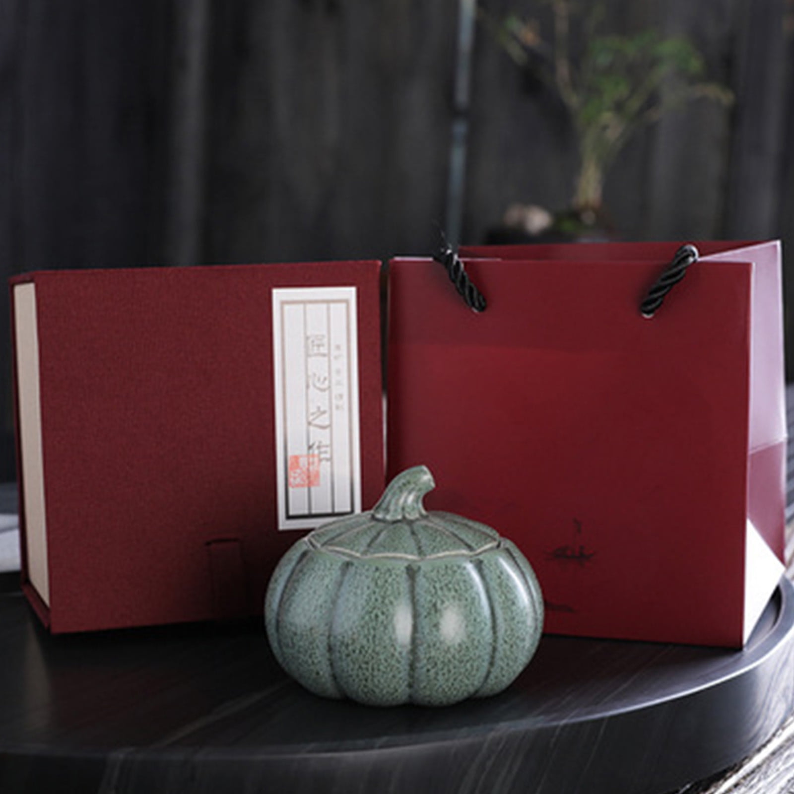 SDJMa Glass Pumpkin Jar with Cover Target, Decorative Wedding Candy ...