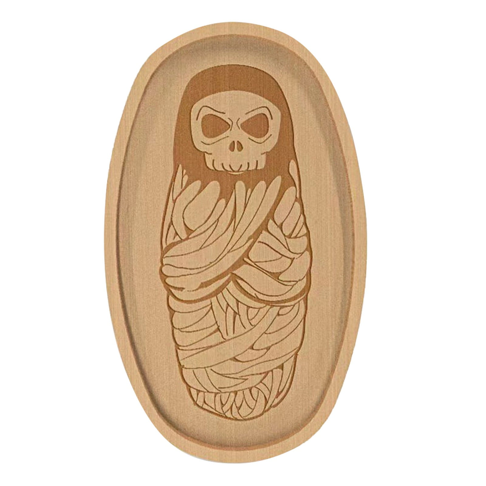 SDJMa Halloween Charcuterie Board Funny Bamboo Wood Cheese Platter Tray ...
