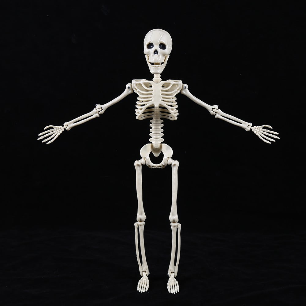 SDJMa Halloween Decorations Outdoor Indoor, 28" Posable Plastic ...