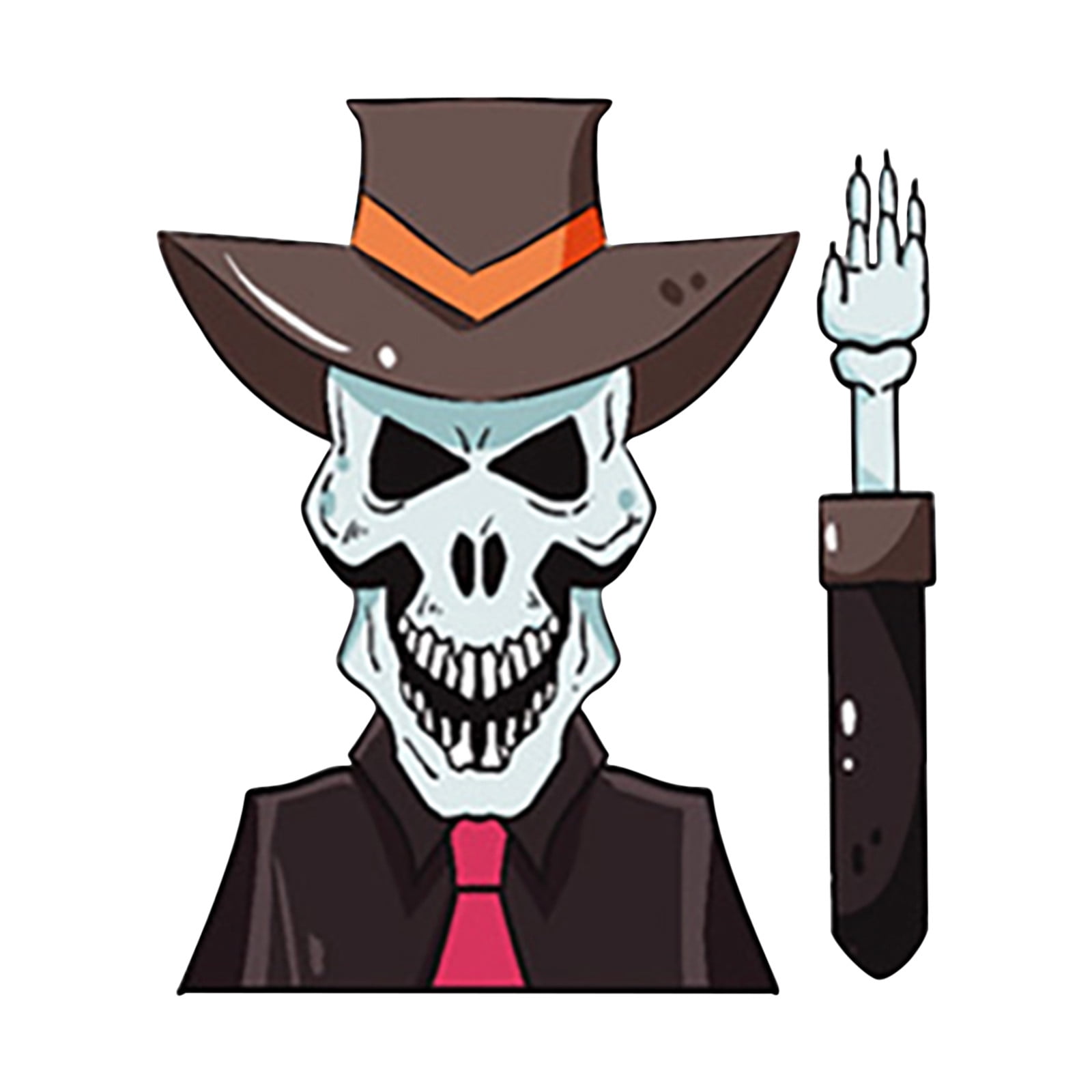 SDJMa Halloween Rear Wiper Decal Decor, Horror Pumpkin Skeleton Ghost ...