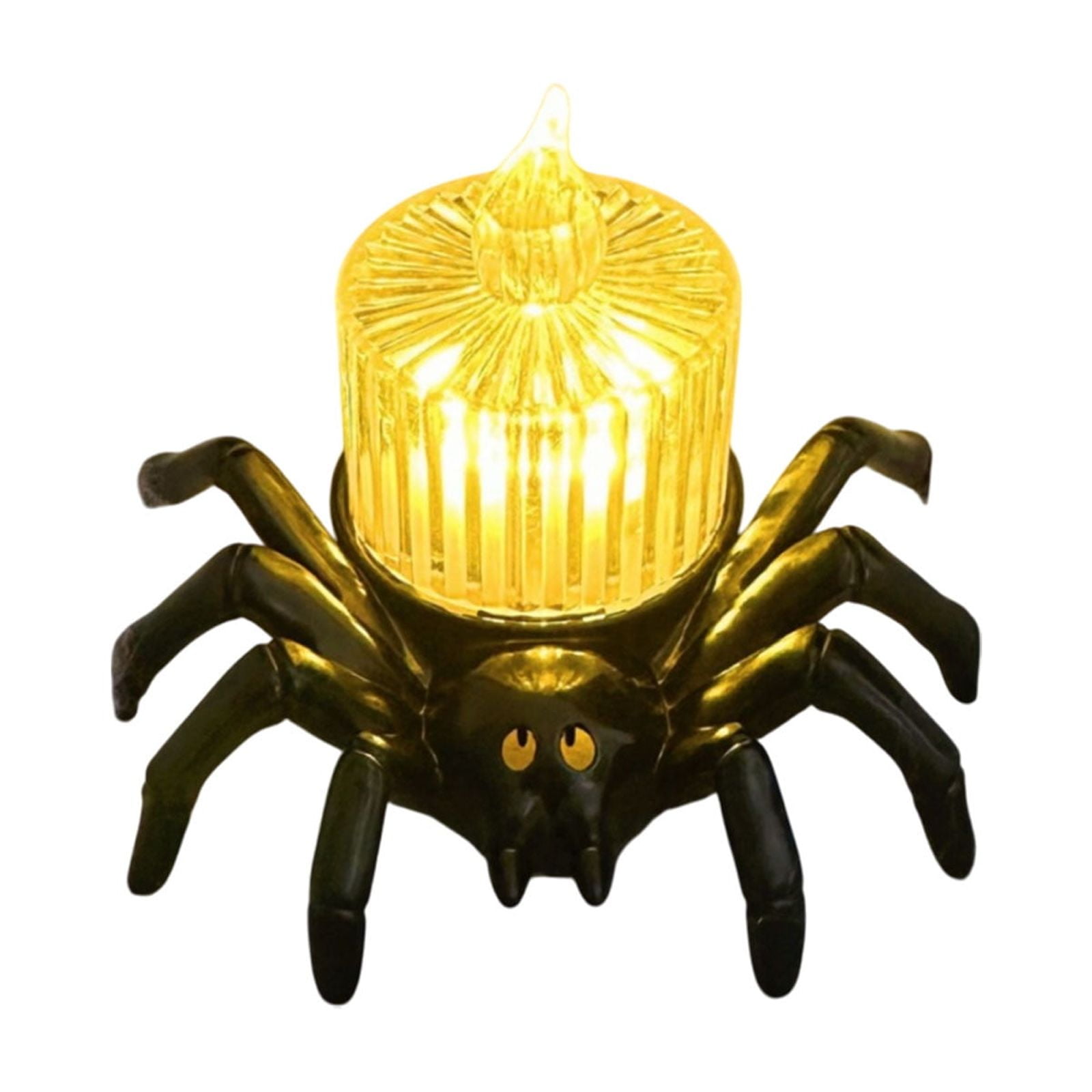 SDJMa Halloween Spider Tea Light Decoration, Battery Operated Cute ...
