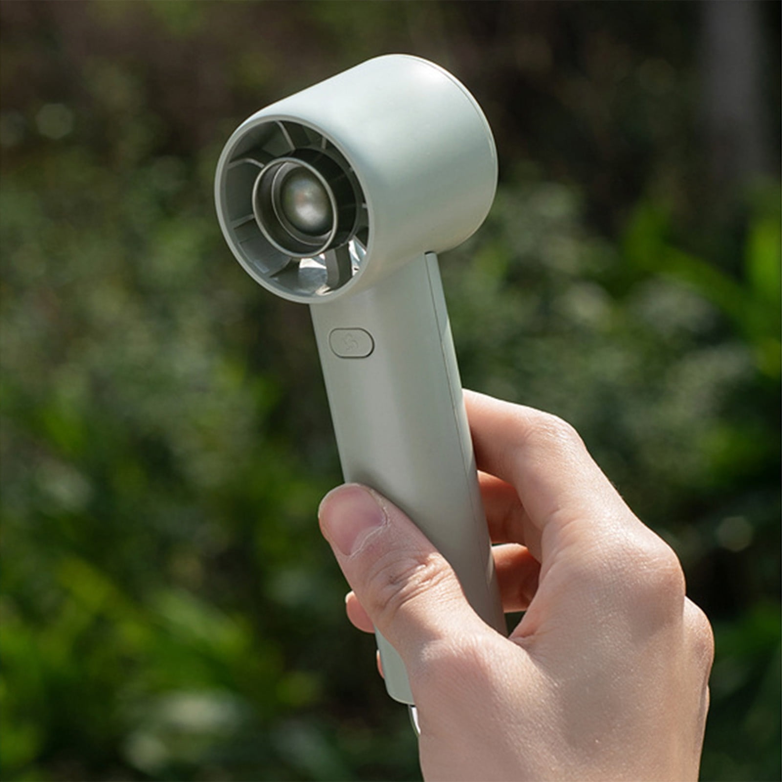 SDJMa Handheld Turbo Fan Mini Portable Hand Fan, 1200 mAh USB ...