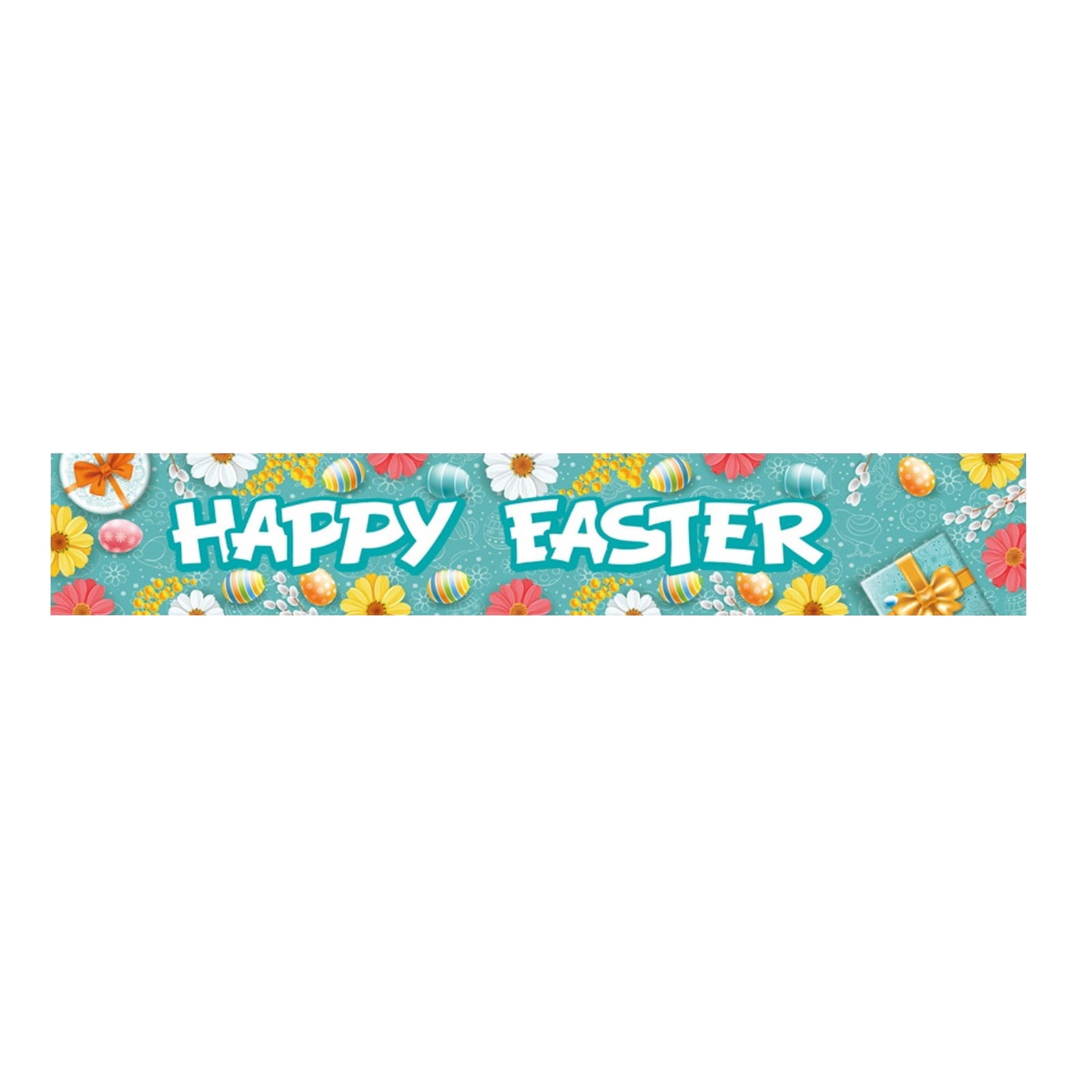 SDJMa Happy Easter Banners, Welcome Spring Easter Themed Party Banner ...