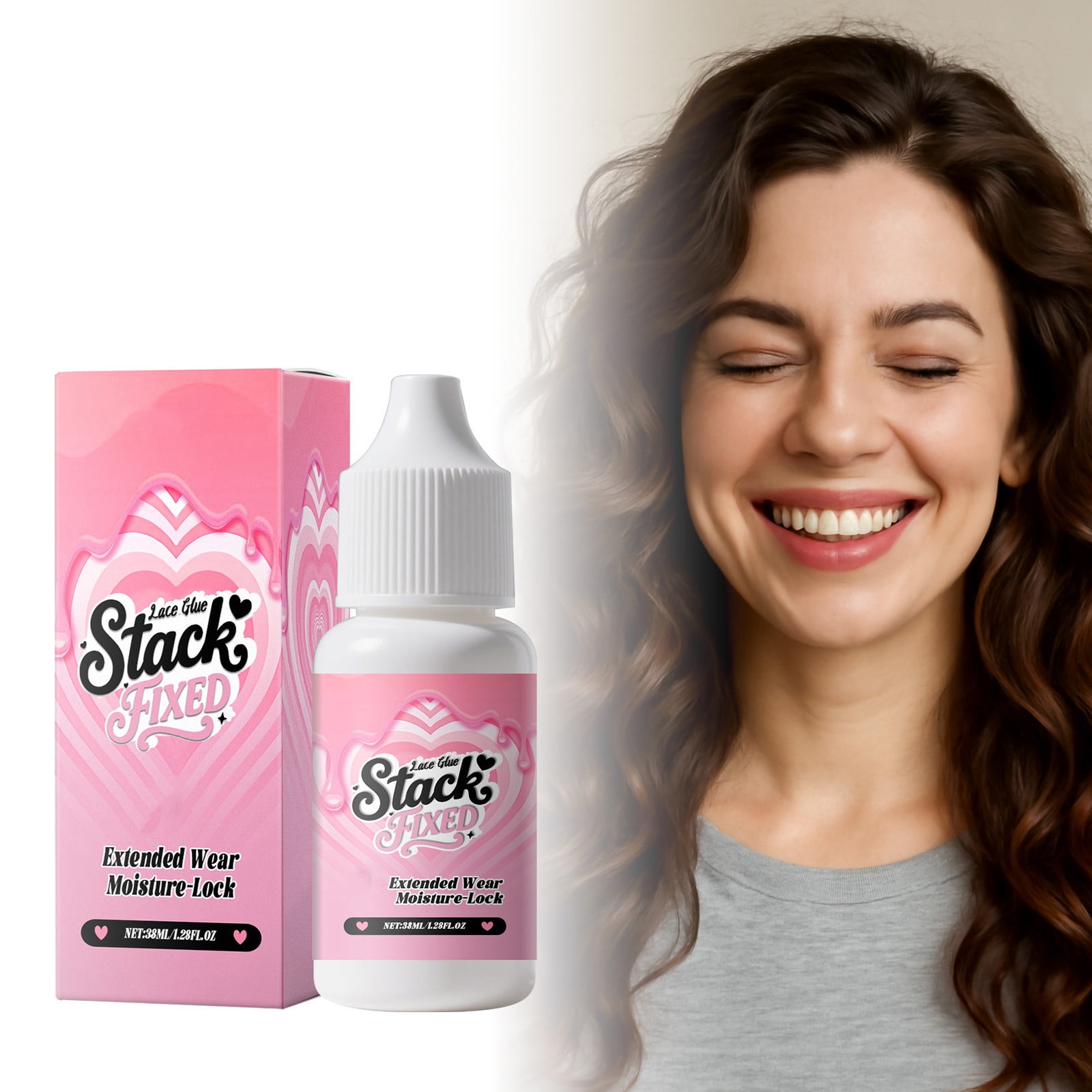 SDJMa Lace Wig Adhesive for Secure & Invisible Hold, Long-Lasting ...