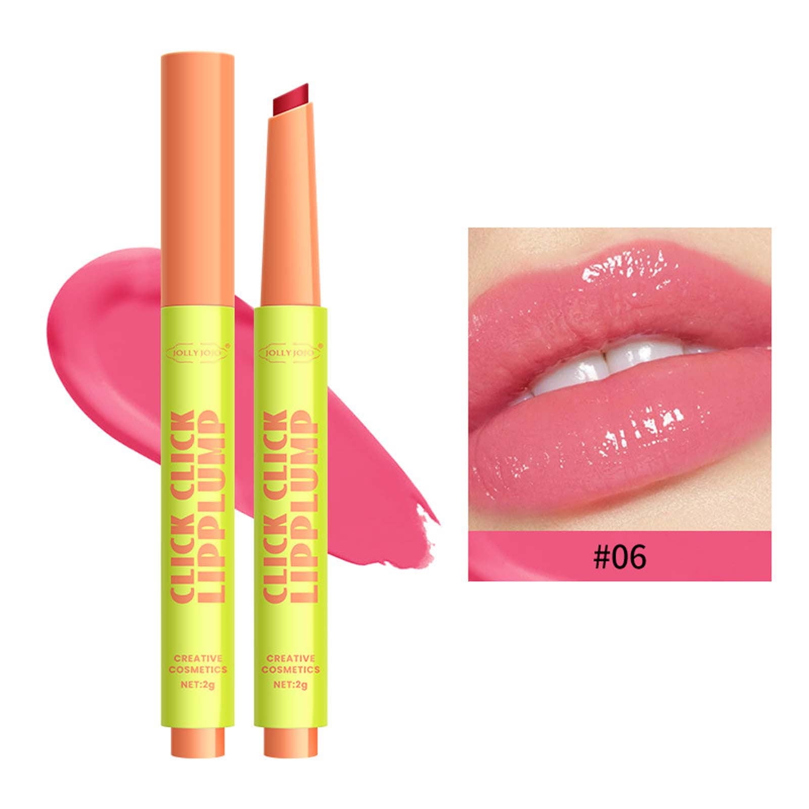 SDJMa Lip Oil Slick Click Press Lipstick, Moisturizing Lip Balm Shining ...