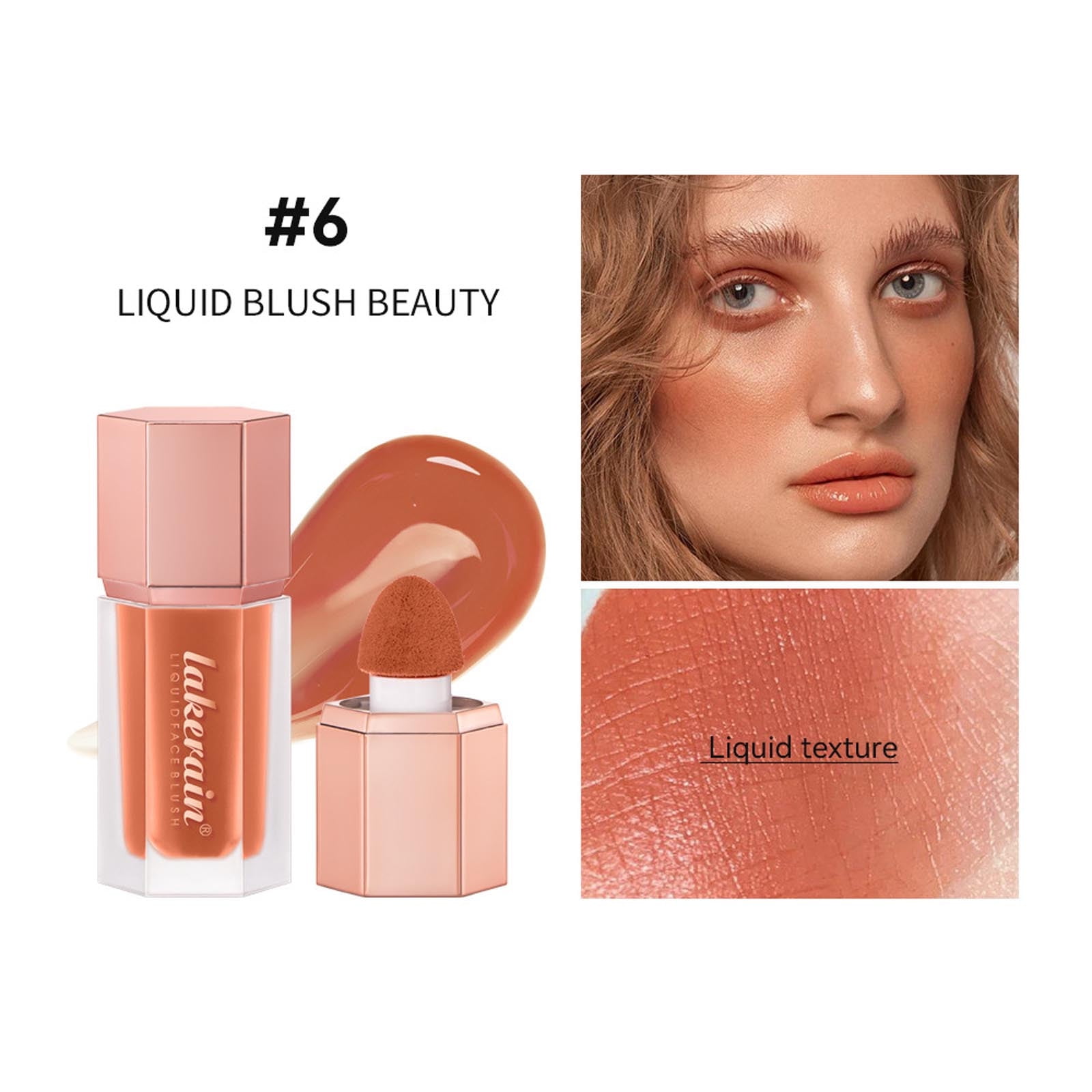 SDJMa Liquid Blush - Cream Blush Liquid Stick for Cheeks - Waterproof ...