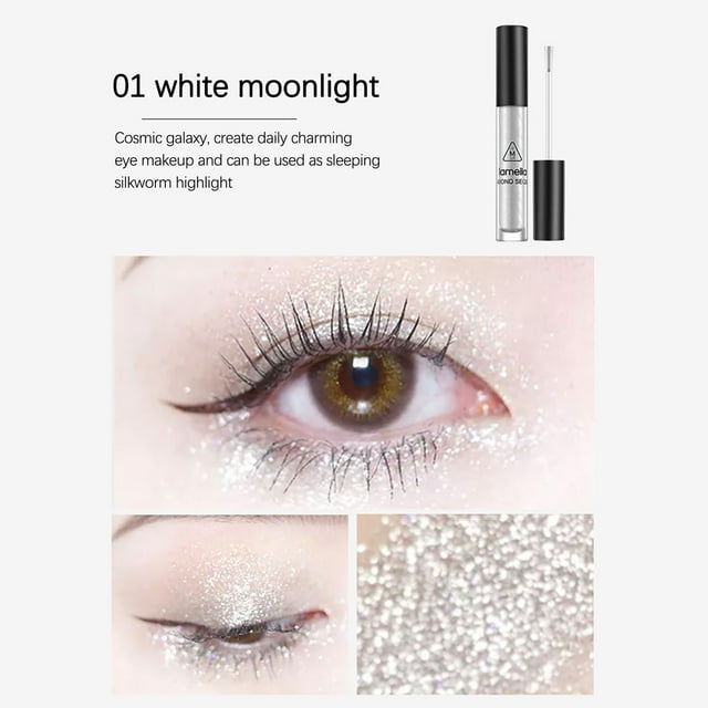 SDJMa Liquid Glitter Eyeshadow-High Gloss Mermaid Super Shining Crystal ...
